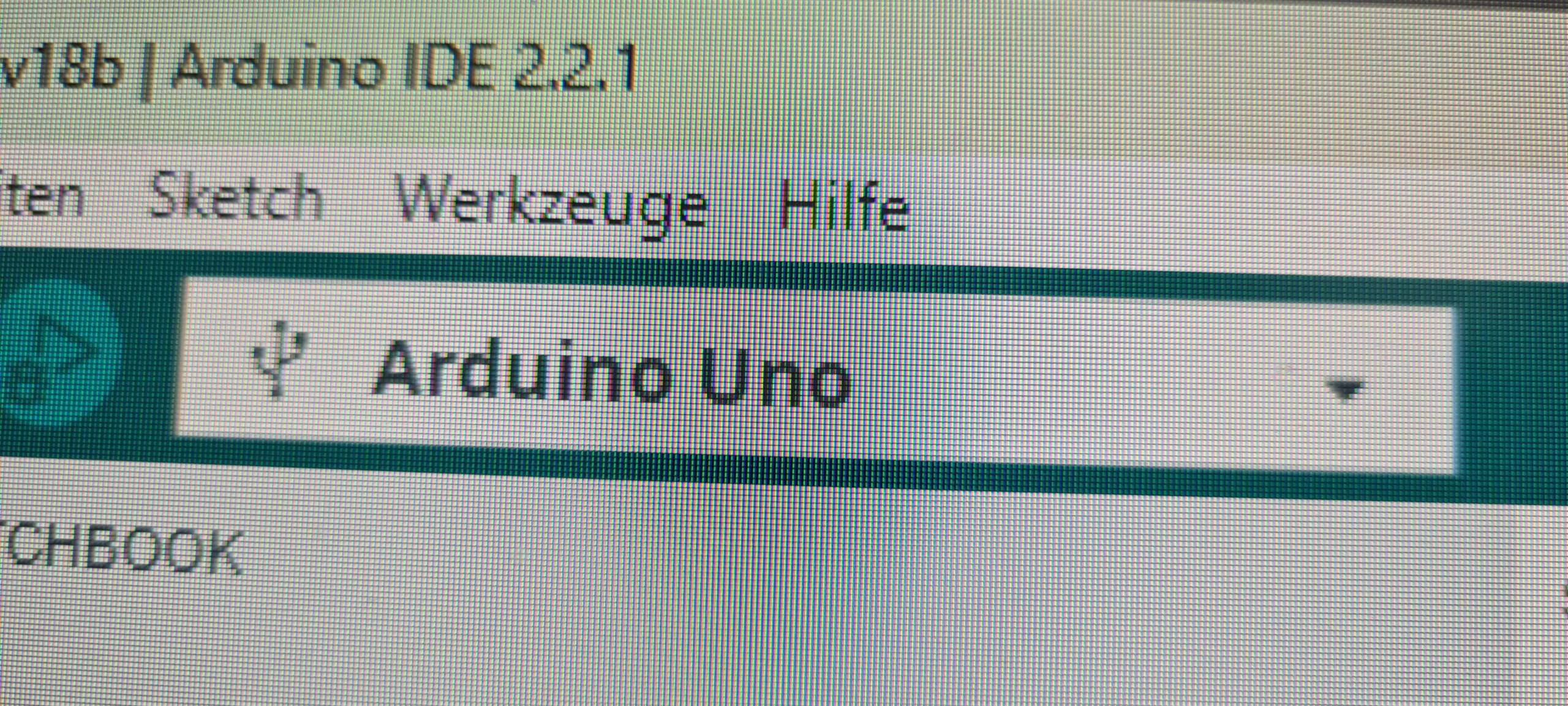 Arduino Elegoo Uno R3 hat ein Verbindungs Problem? (Programmiersprache, Raspberry Pi, Cplusplus)