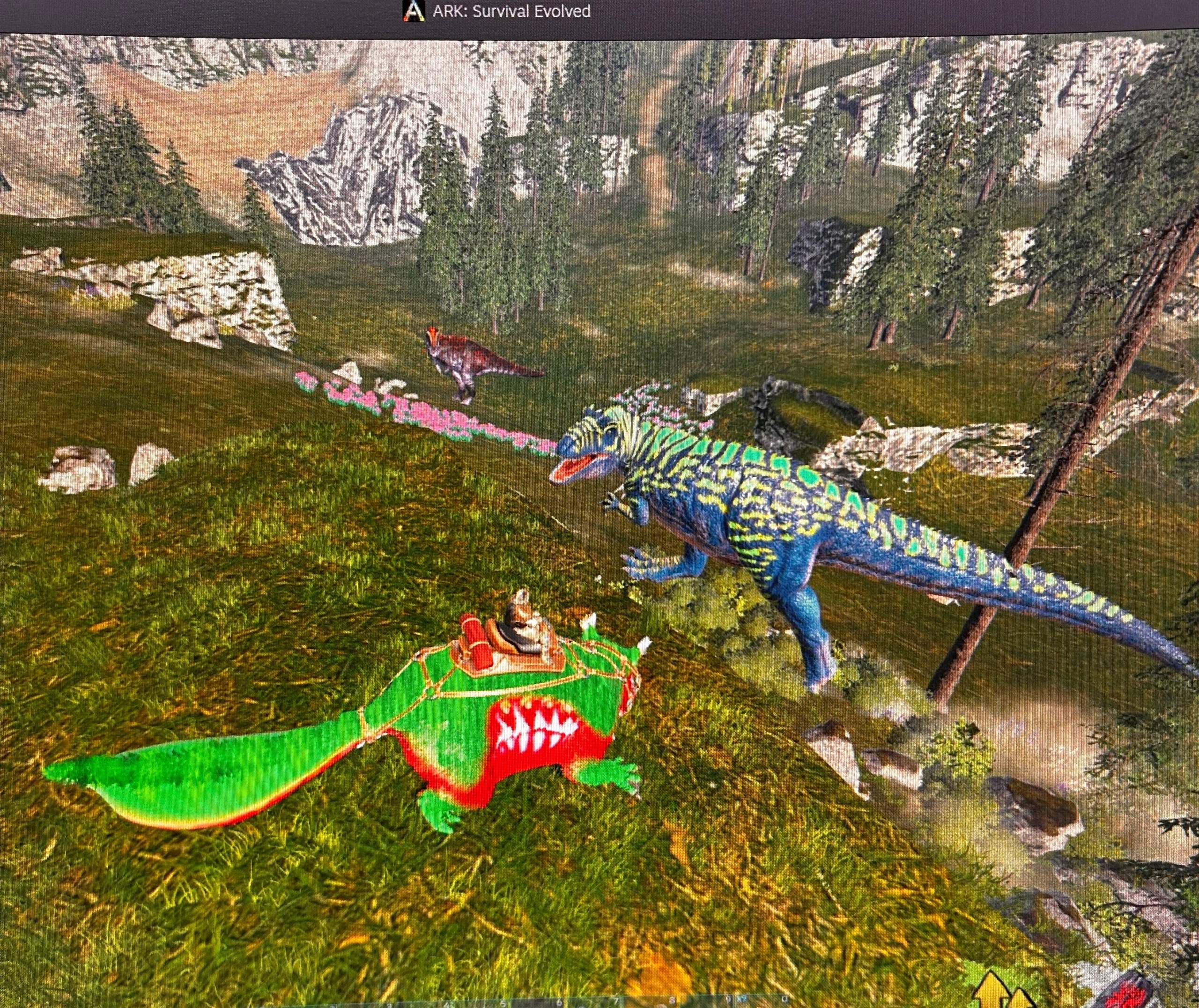 Ark R-Giga und Carcha an selben Spawn? (PC, Server, Mods)