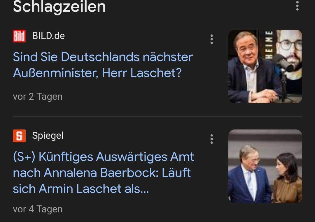 Armin Laschet als Außenminister? (CDU)