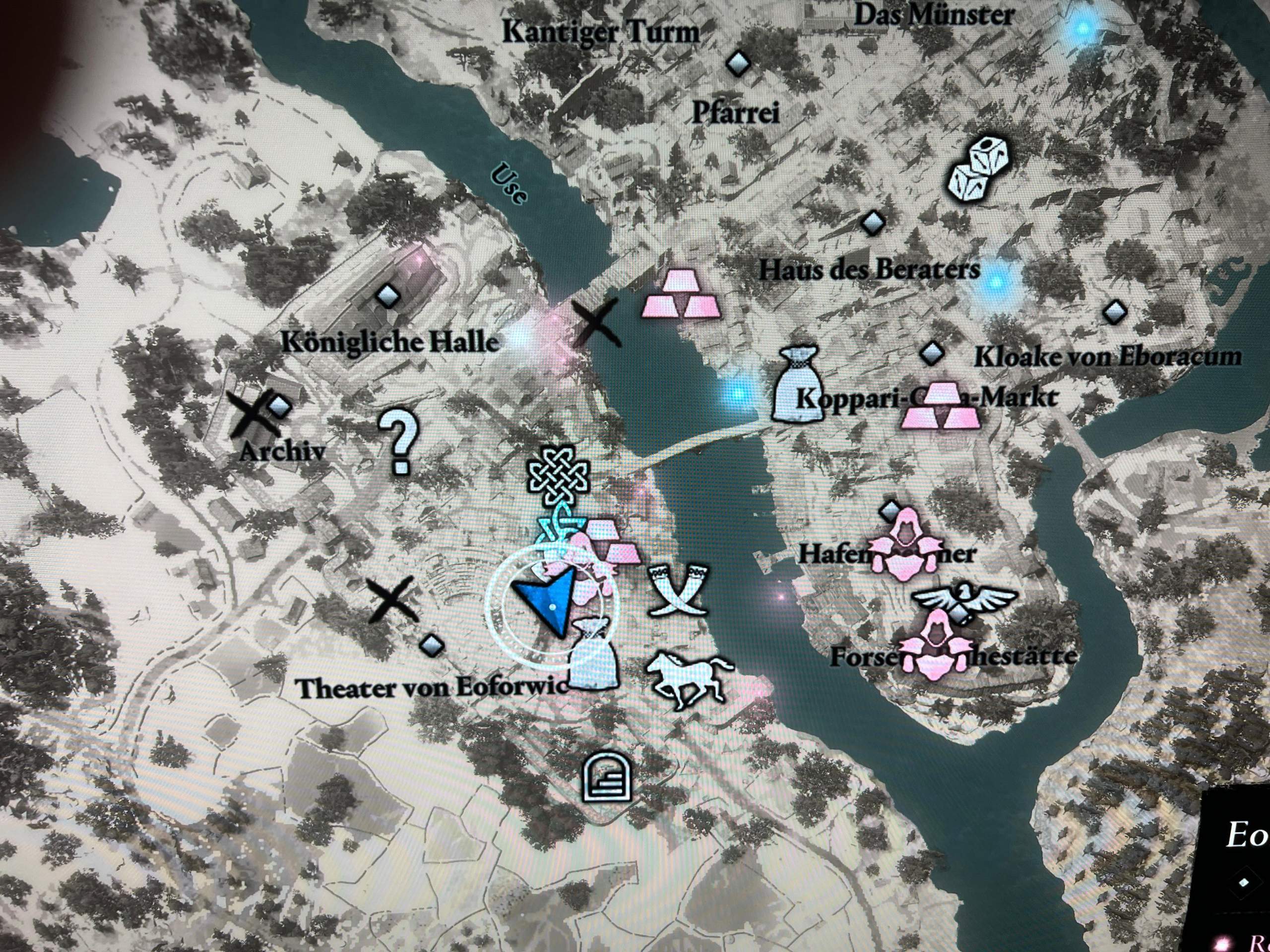 assassins creed valhalla symbole auf der map sind rot? (PlayStation 5 ...