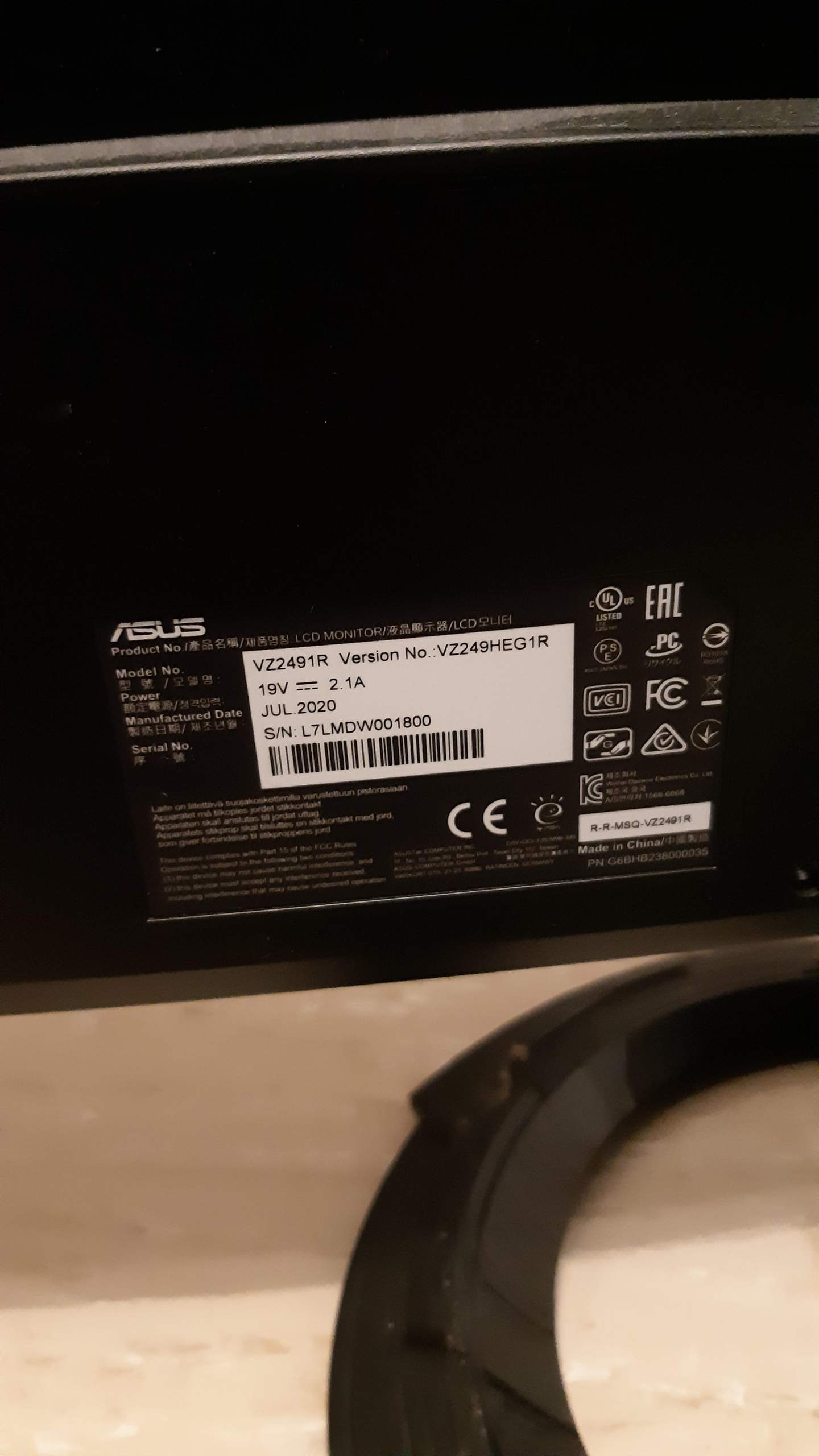 Asus gaming pc monitor ist kaputt wer weiß wie viel es kostet und wenn ...