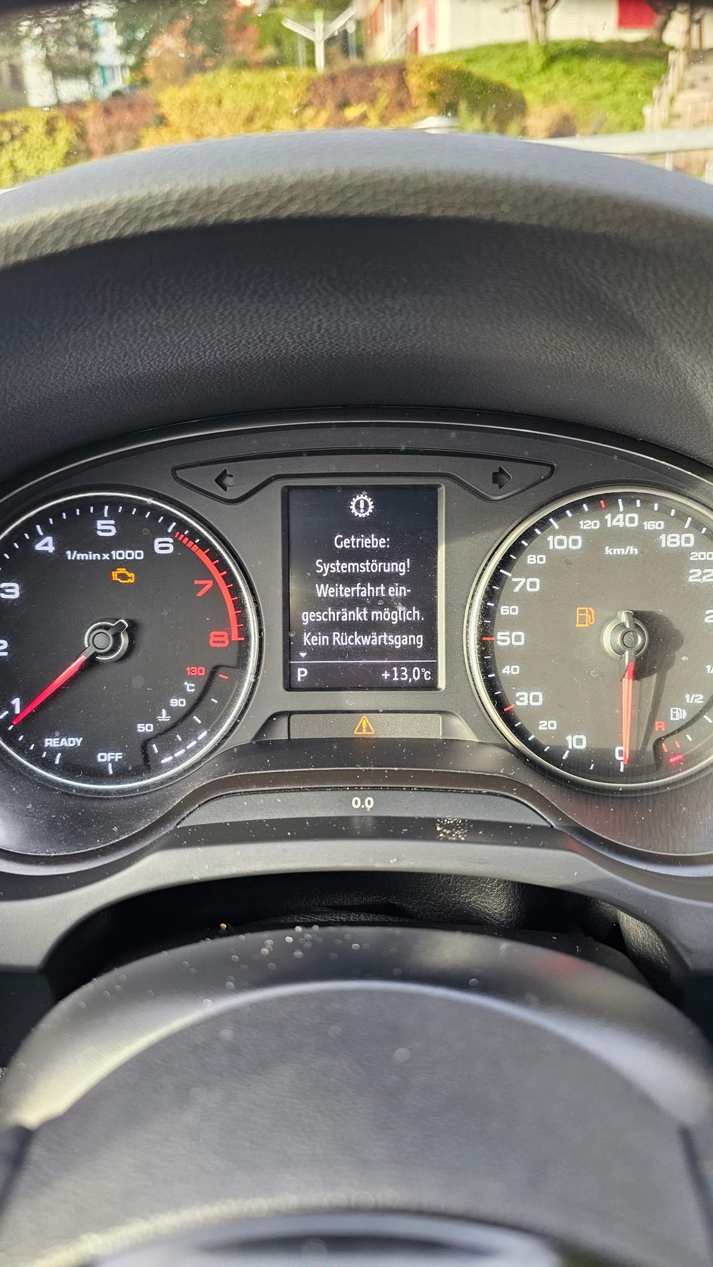 Audi Getriebe Systemstörung Weiterfahrt Möglich