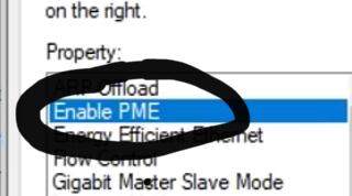 Auf Deutsch wiedergegeben Enable PME? (Computer, Windows 10)