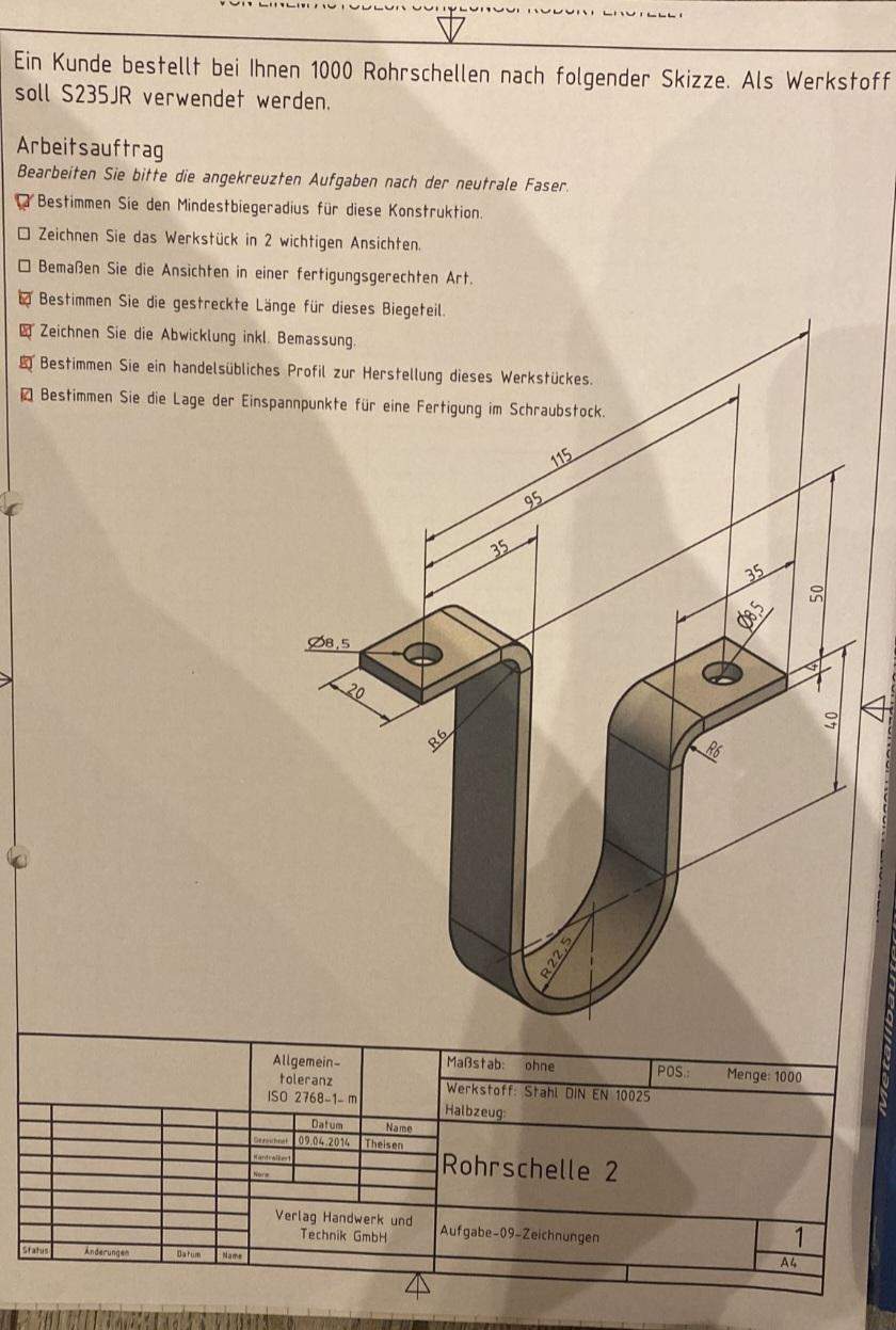 Gestreckte Länge Beim Biegen – Gestreckte Länge Ausrechnen – DZED