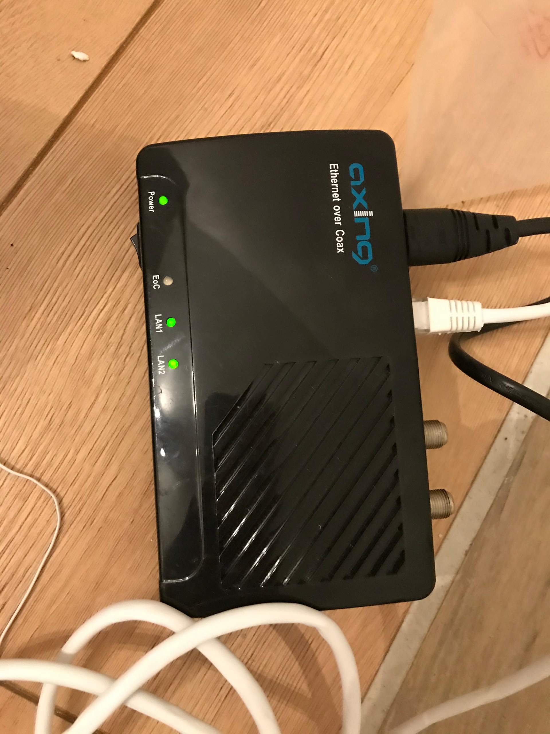 Axing Ethernet over coax Installation? (Computer, Technik, Internet)