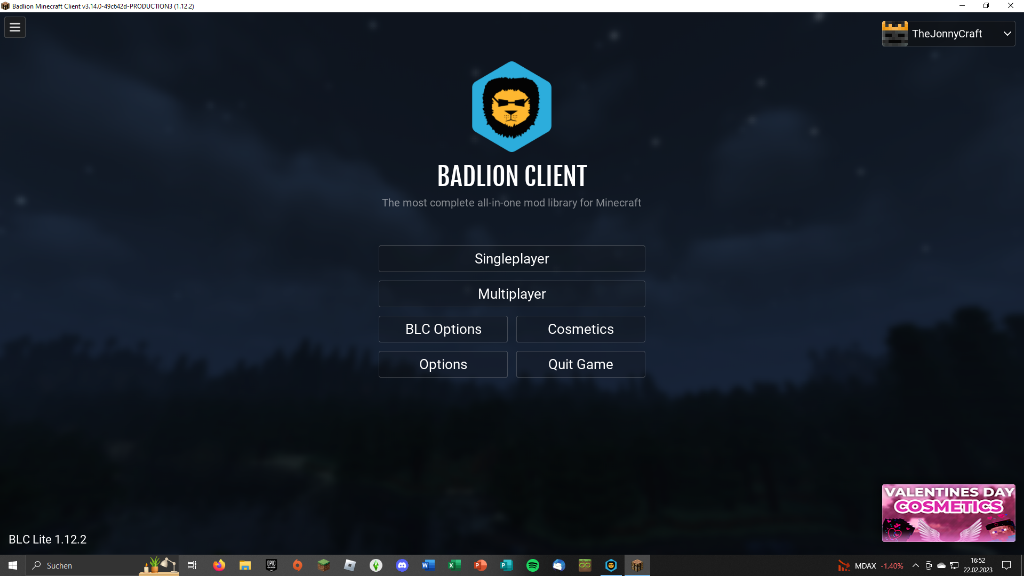 Badlion lädt nicht gescheit? (Minecraft, Badlion Client )