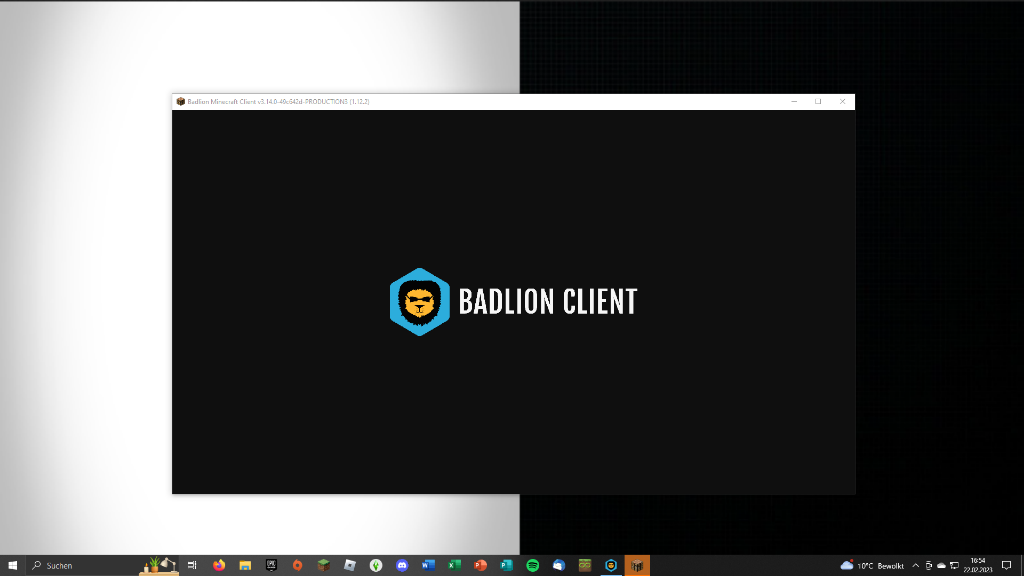 Badlion lädt nicht gescheit? (Minecraft, Badlion Client )