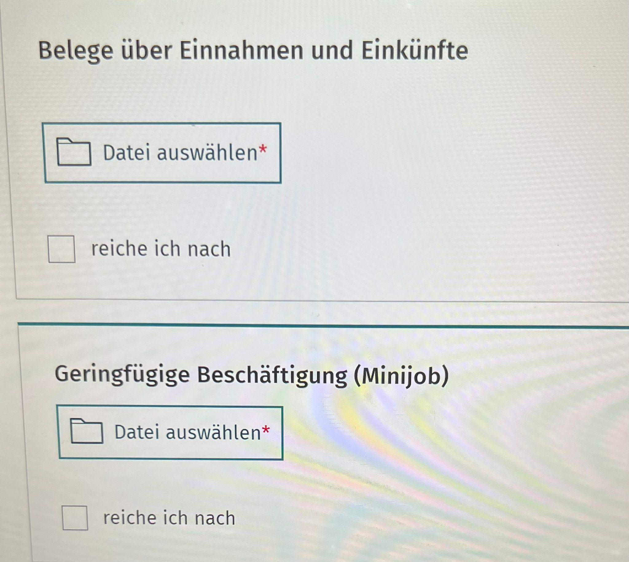 Bafög von Welchem jahr Einkommen hochladen? (Jobcenter, Antrag ...