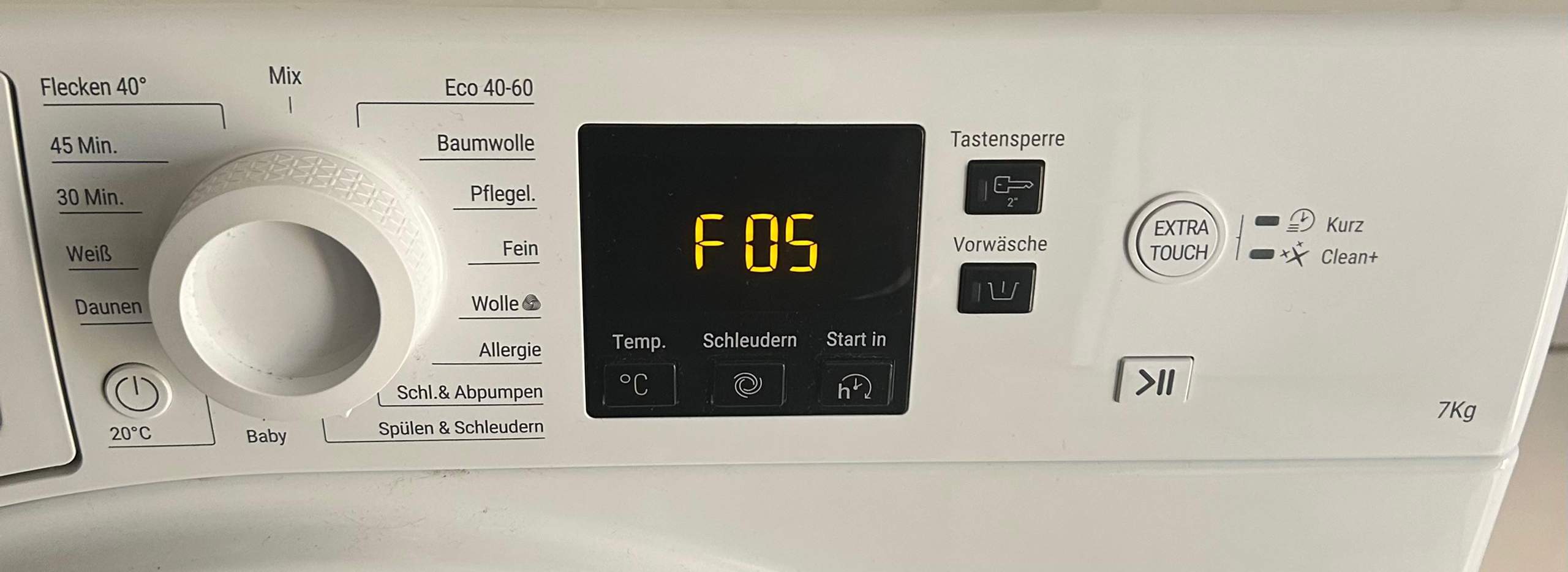 Postbauknecht Waschmaschine Fehlercode Loschen