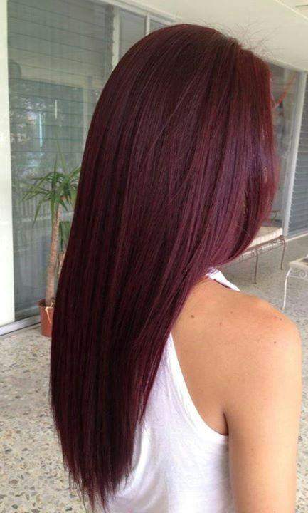 Haare Frben Dunkelrot