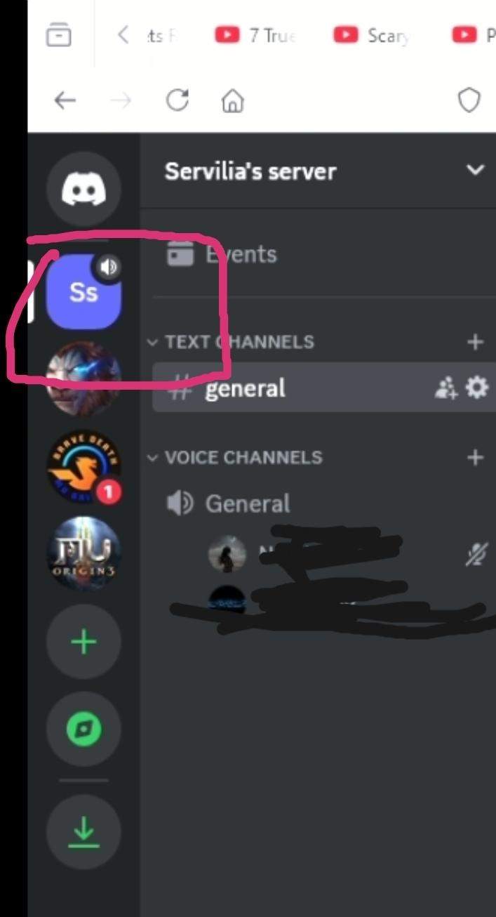 Bedeutet das Lautsprecher icon neben einem Server immer, dass ich voice connected bin? (Voice-Chat)