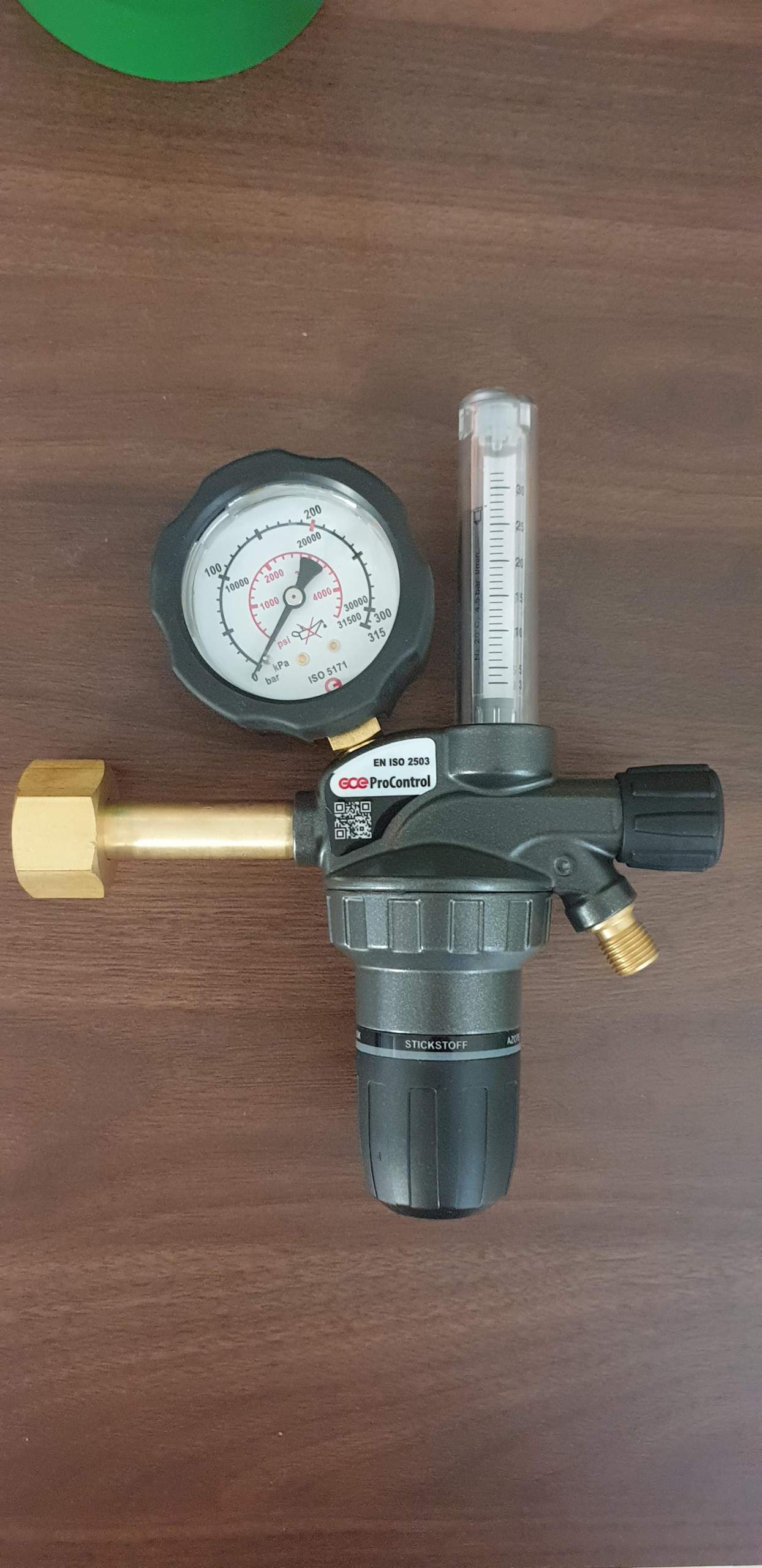 Bedienung Gasdruckminderer? (Gasflasche, Druckminderer)