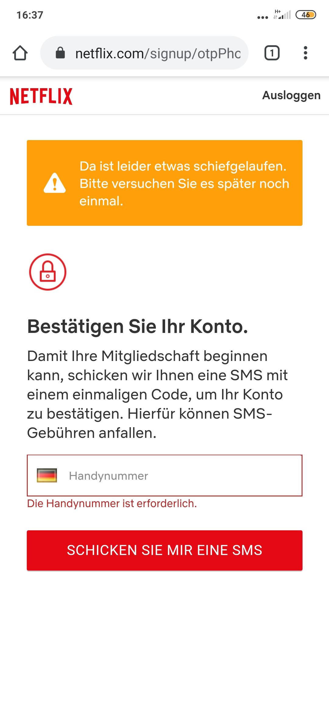 Bei Netflix Anmeldung nicht möglich? (Netflix Deutschland) Bei Netflix Anmeldung nicht möglich? (Netflix Deutschland)