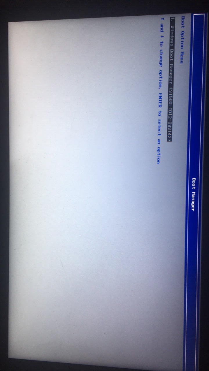 Beim hochfahren vom Laptop steht "No Bootable device, hit any key" was ...
