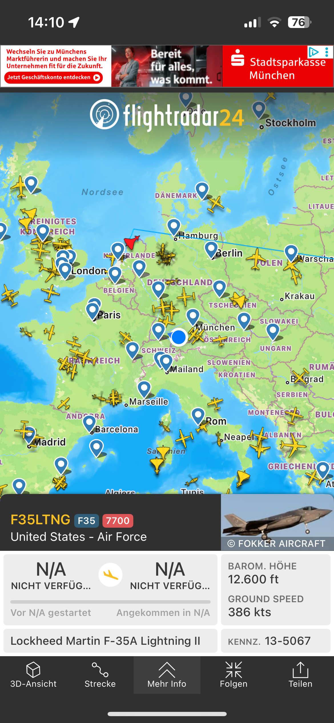 Benutzt ihr flightradar? (Flugzeug, Flightradar24)