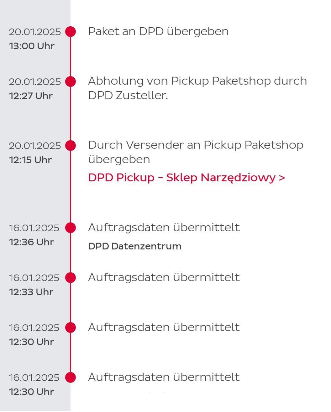 Bestellung bei DPD NORMAL? (Post, Versand, Lieferung)