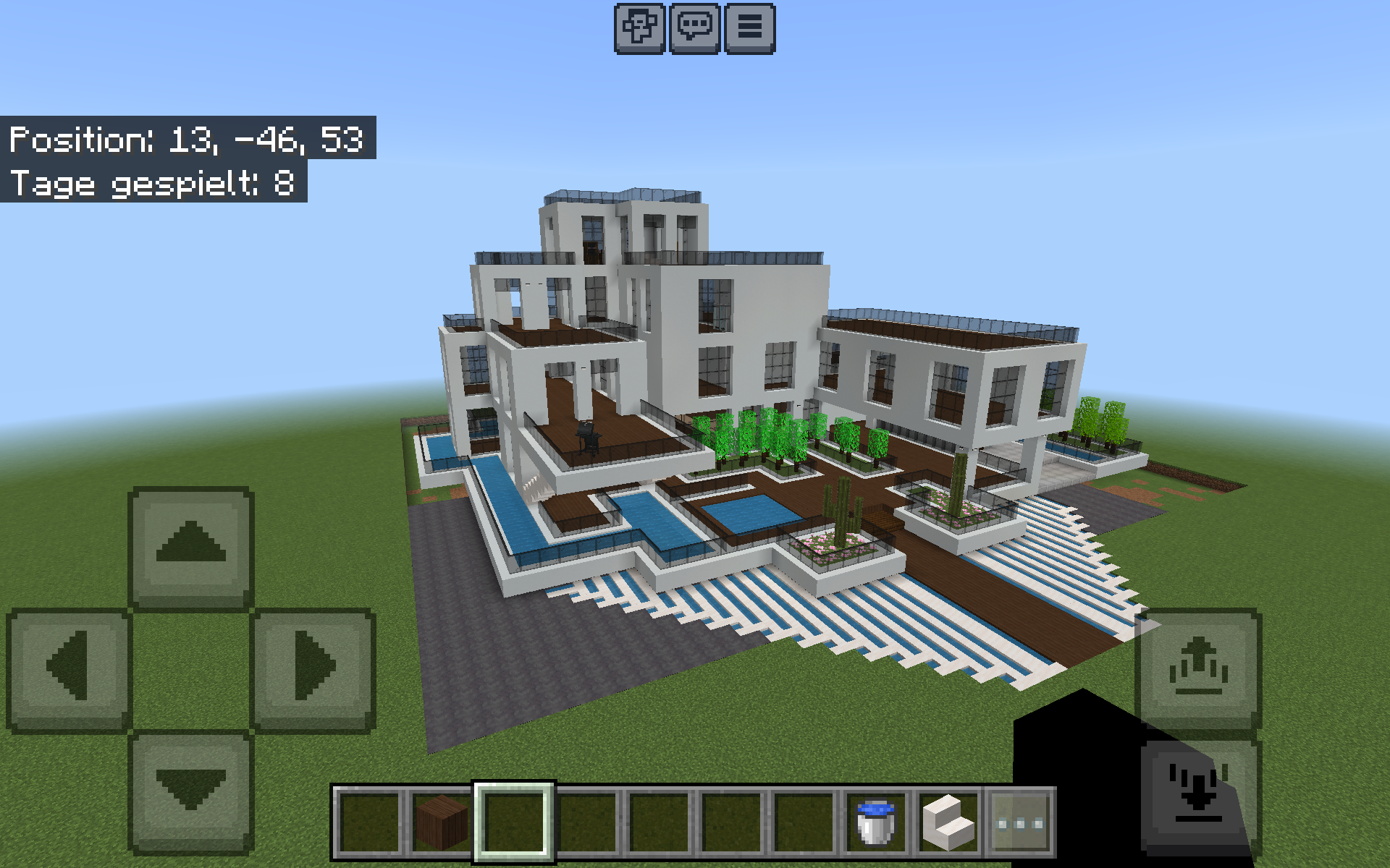 Bewertung zu meiner Minecraft Villa (Computerspiele, Videospiele ...