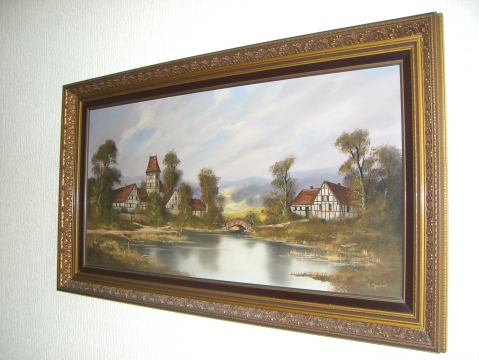 Bilder von E. Gerber (Antik, Oelbild)