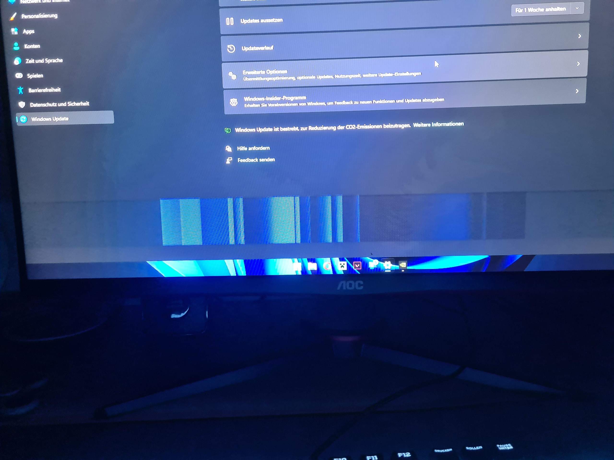 Bildschirm flackert? (Computer)