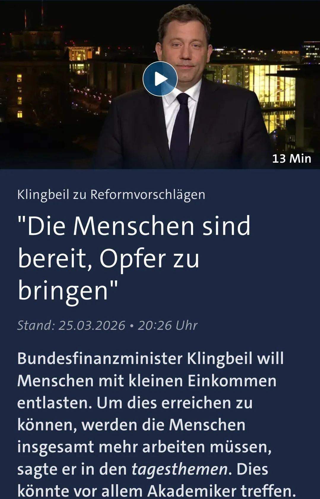 Bist du bereit für den Finanzminister dein Opfer zu bringen? (Politik ...