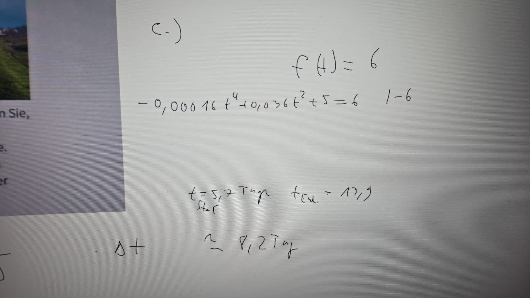 Bitte hilfe bei Mathe HA? (rechnen, Funktion, Gleichungen)