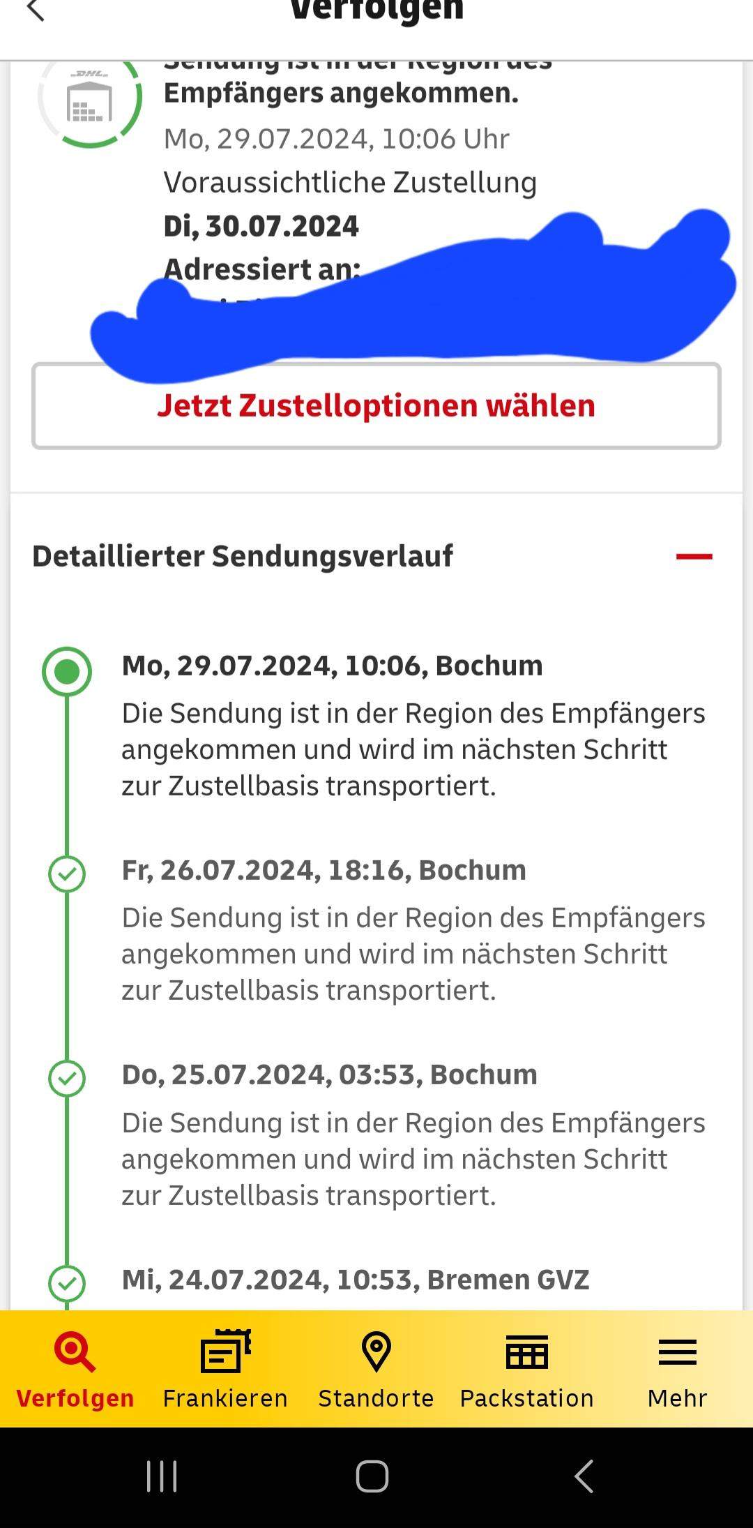 Bitte um hilfe dhl? (Deutschland, Post, Versand)