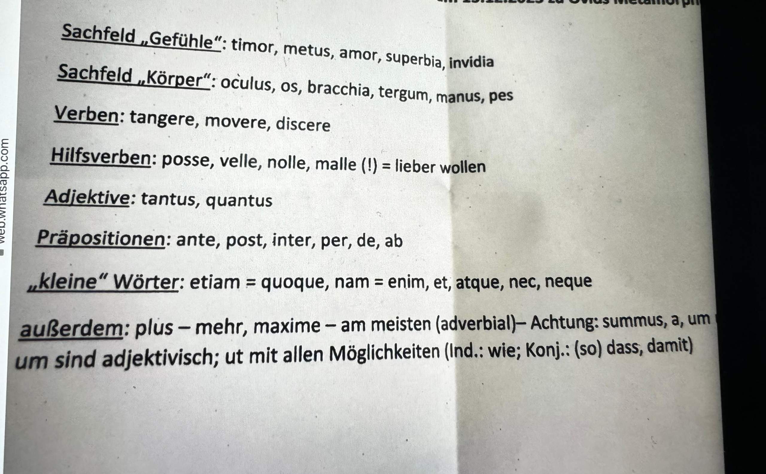 Bitte um Hilfe! Welcher Text könnte es sein? (Sprache, Latein, Klausur)