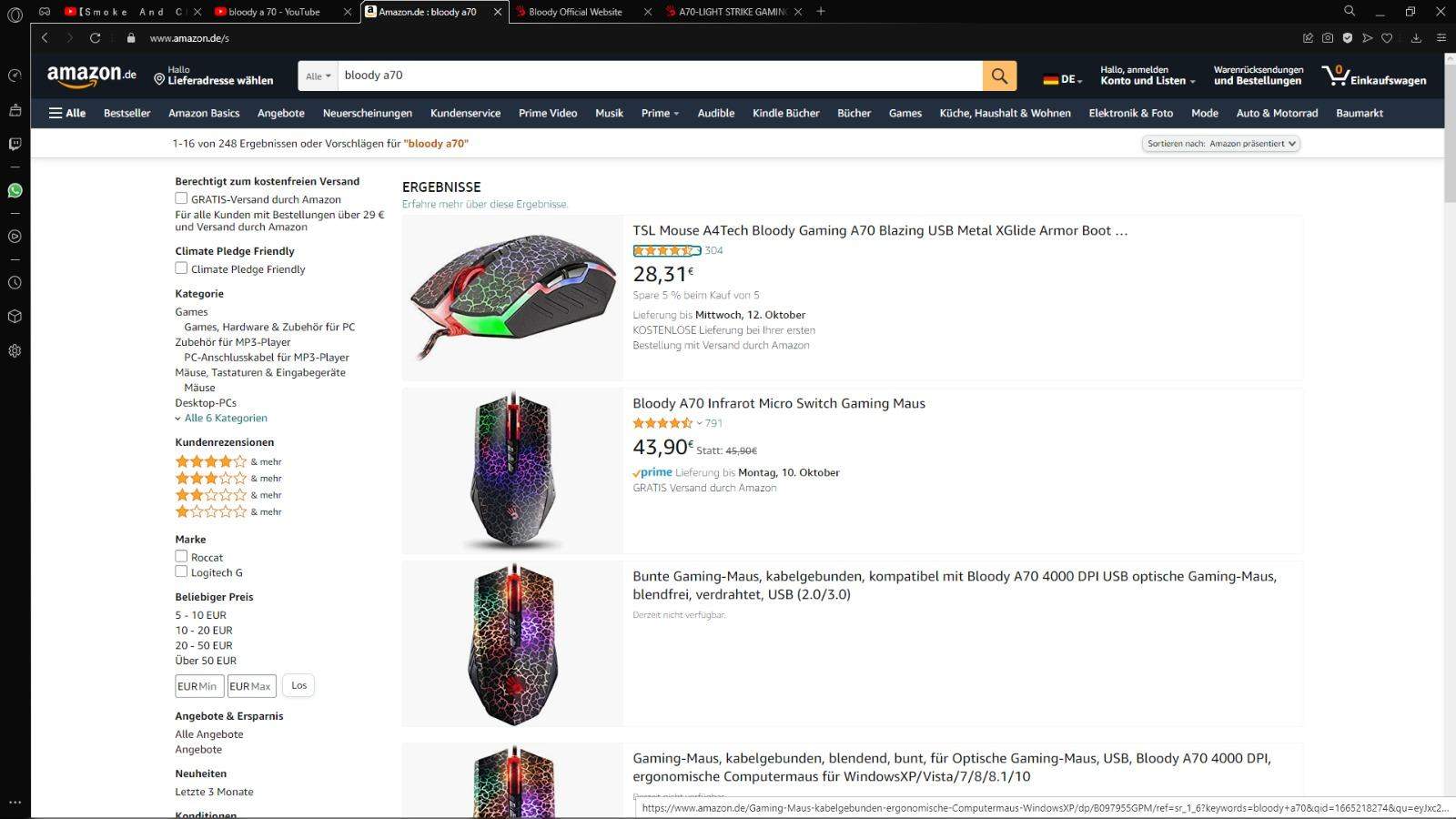 Bloody a70 fake? (PC, Maus, Gaming Maus)