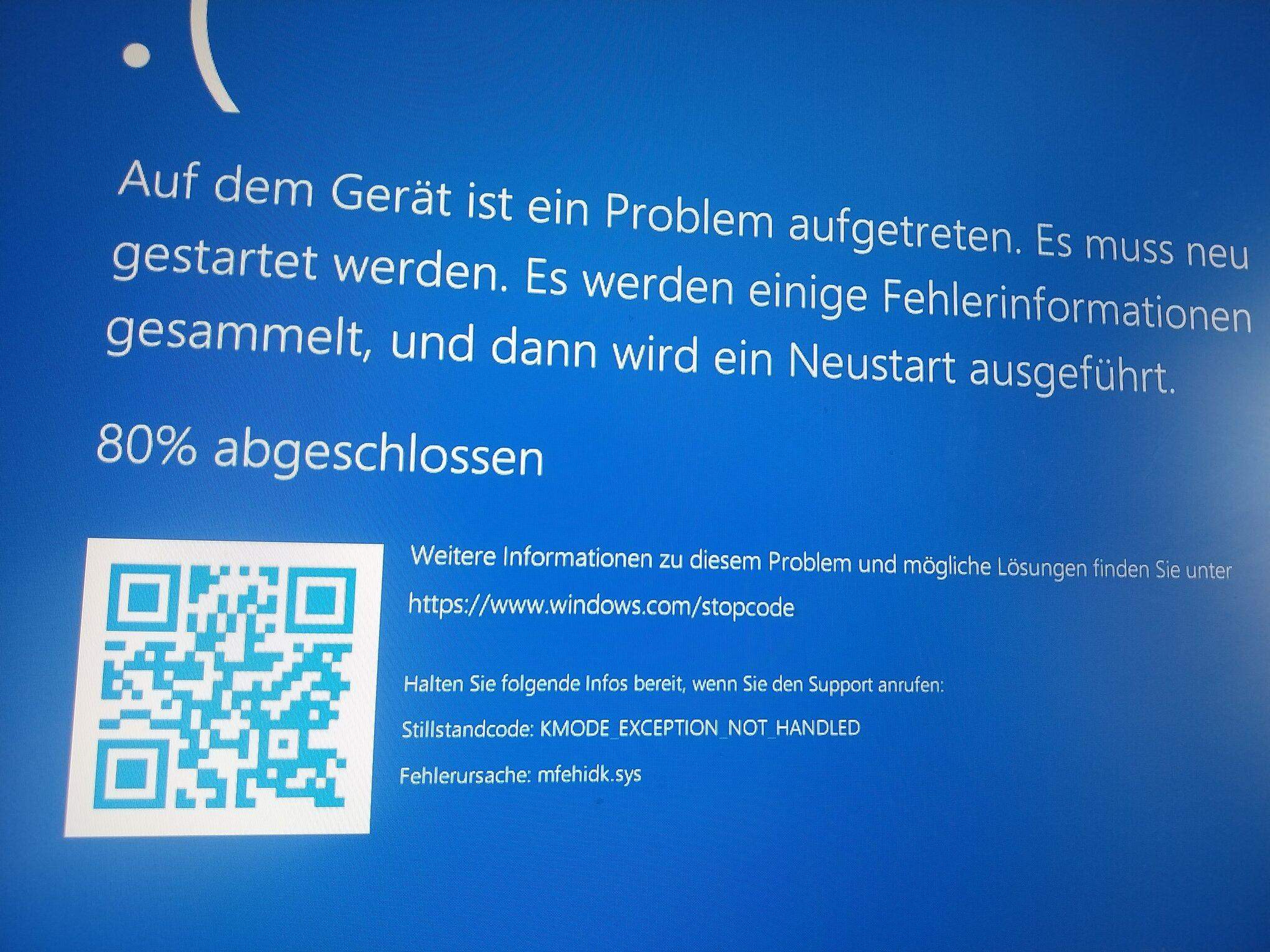 Bluescreen nach pc zurücksetzen? (Windows, Microsoft, BIOS)
