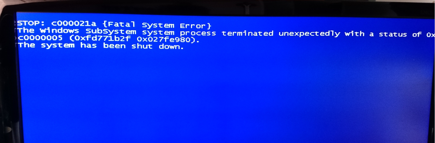 Bluescreen of Death: Fatal System Error 0xc0000005 | Was tun? (PC ...