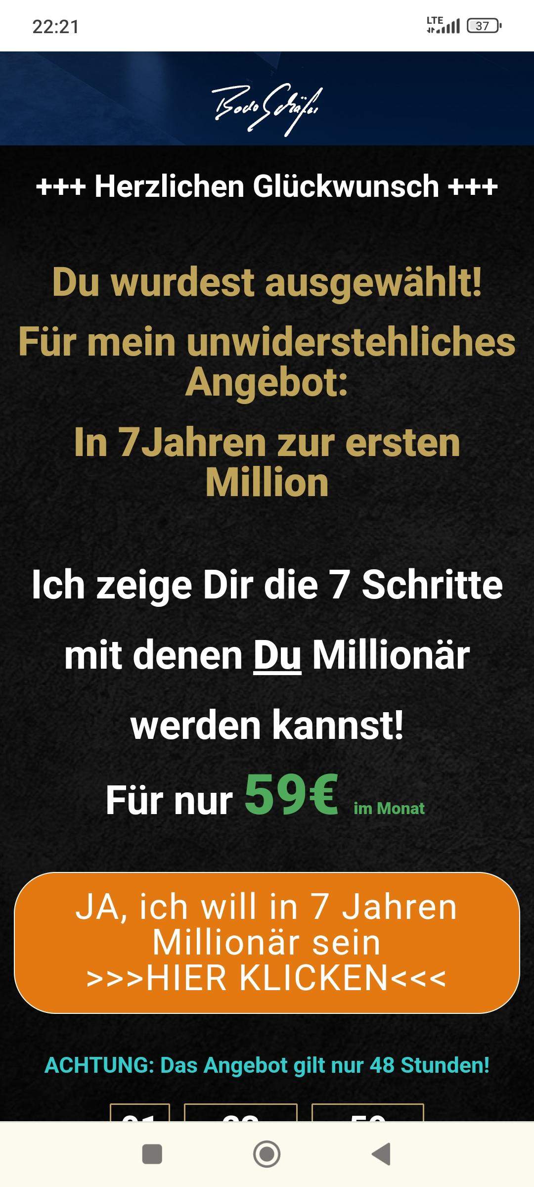 Bodo Schäfer Akademie, kann es stimmen? (Geld, Finanzen, Bank)