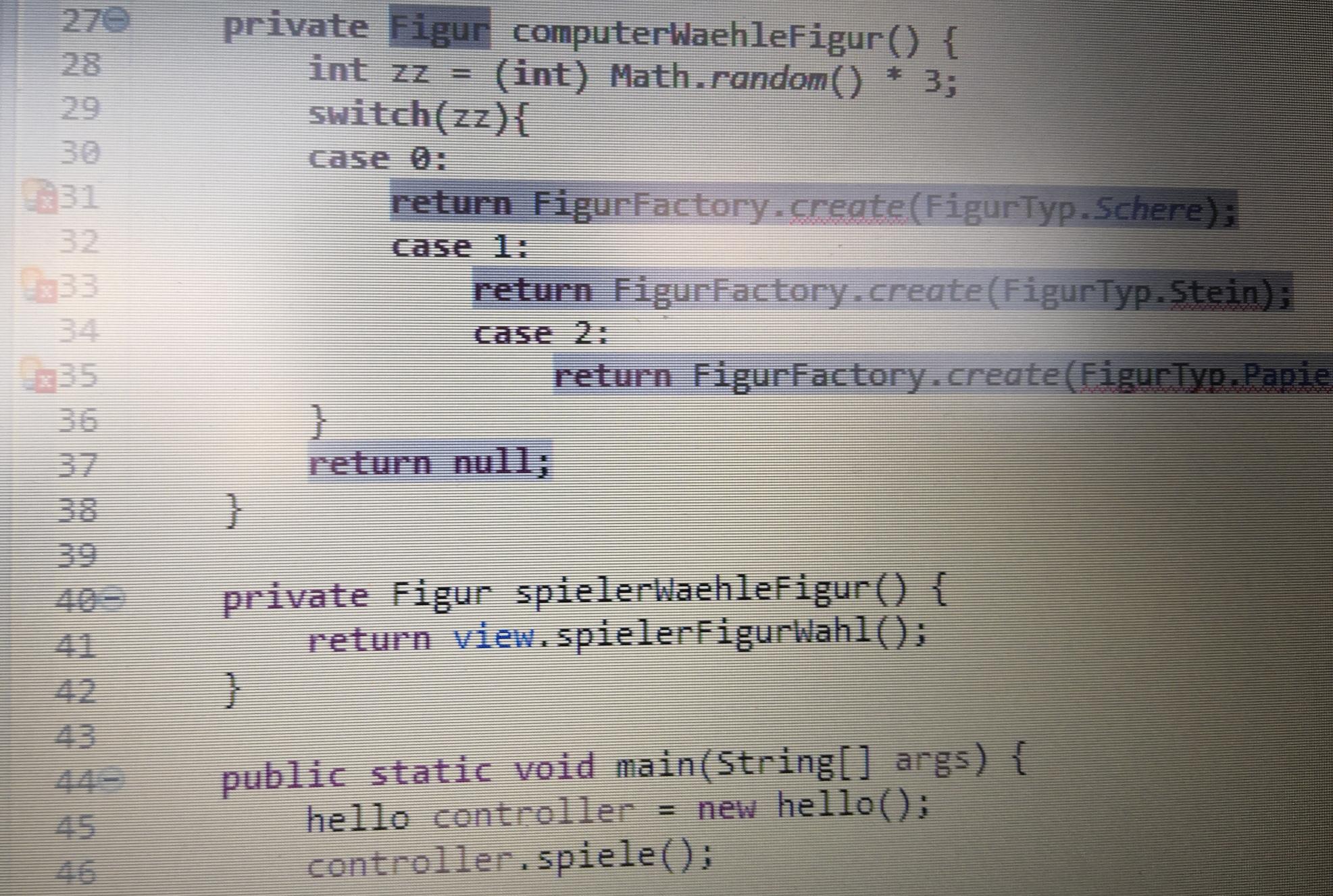 Brauche hilfe beim Programmieren? (Informatik, Java, Programmierung)