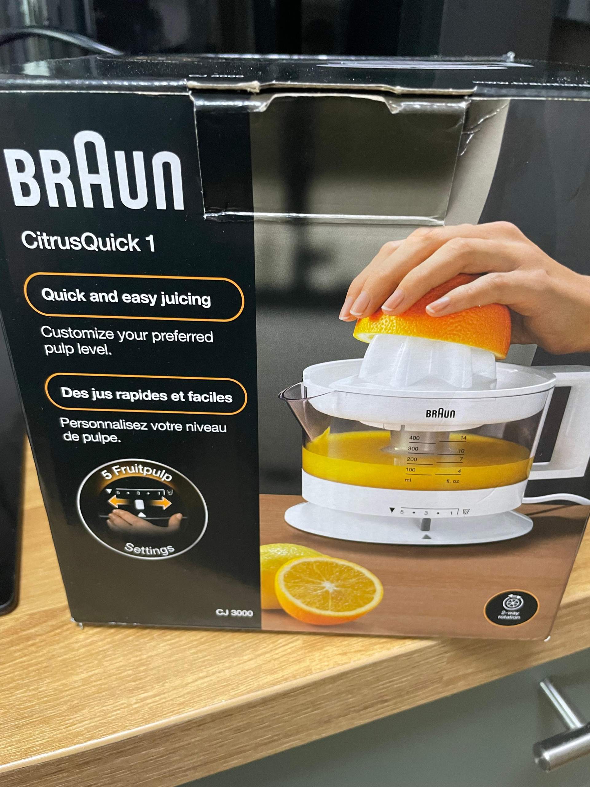 Braun Citrus Quick 1? (Küche, Küchengeräte, Küchenmaschine)