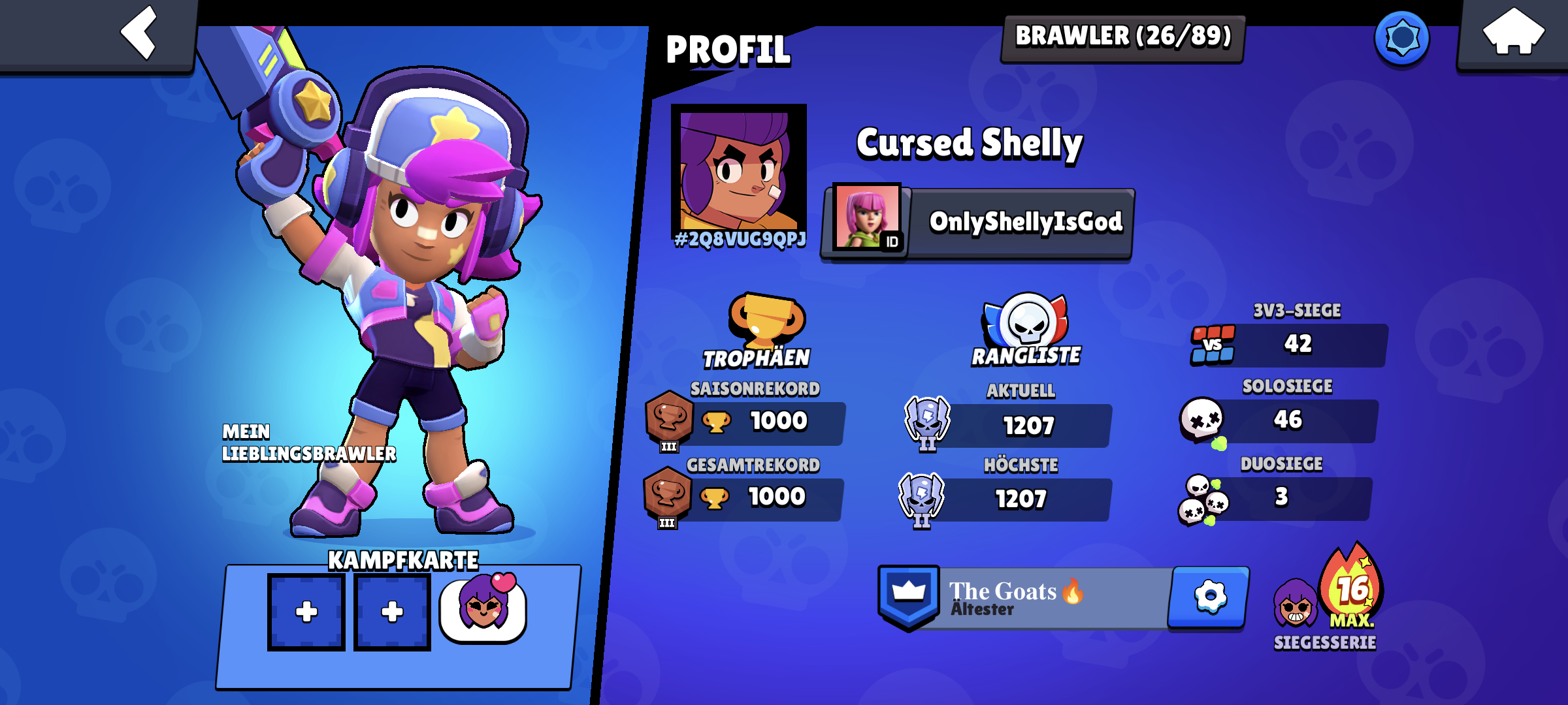Brawl Stars account? (Android, iOS, Supercell)