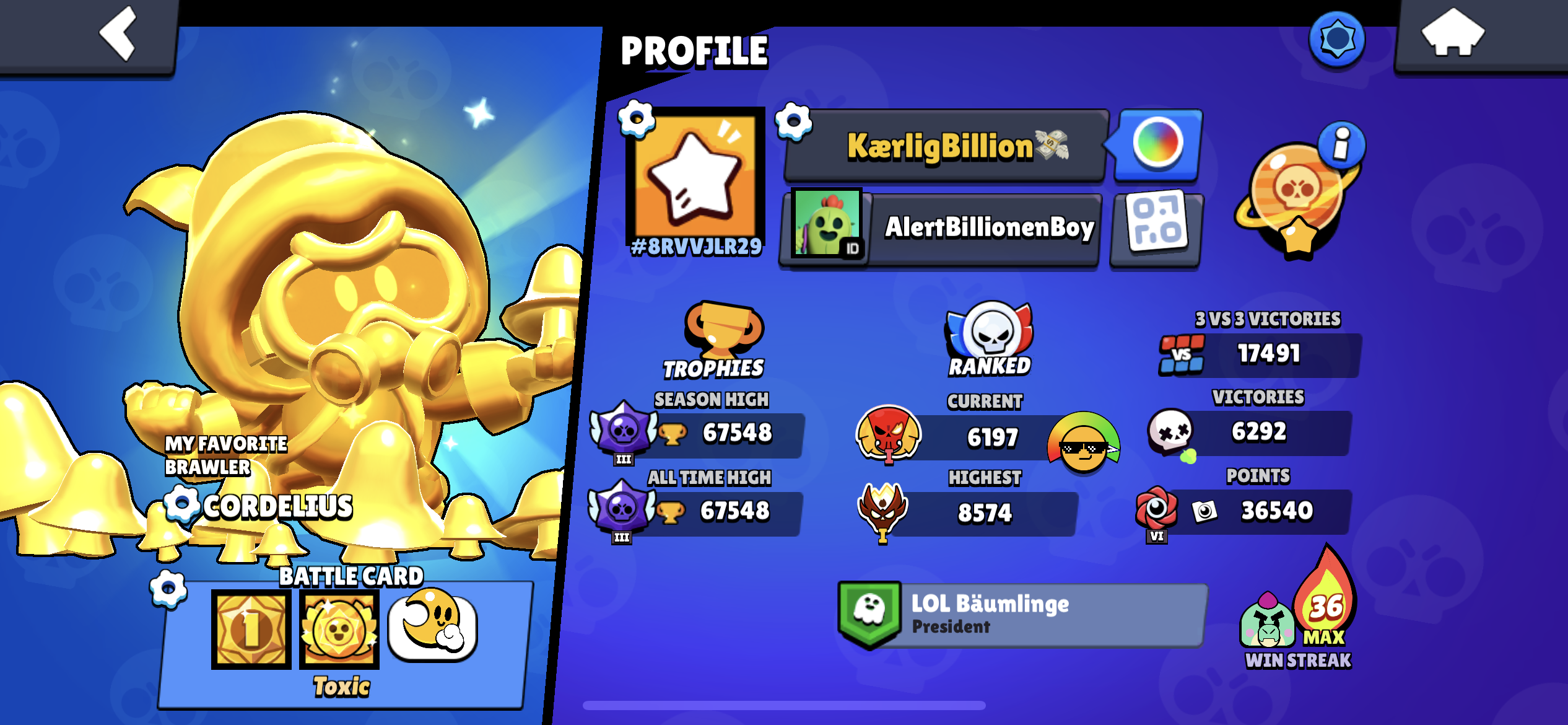 Brawl Stars Battle Card und Profil? (Supercell, brawler, Brawl Stars Club)