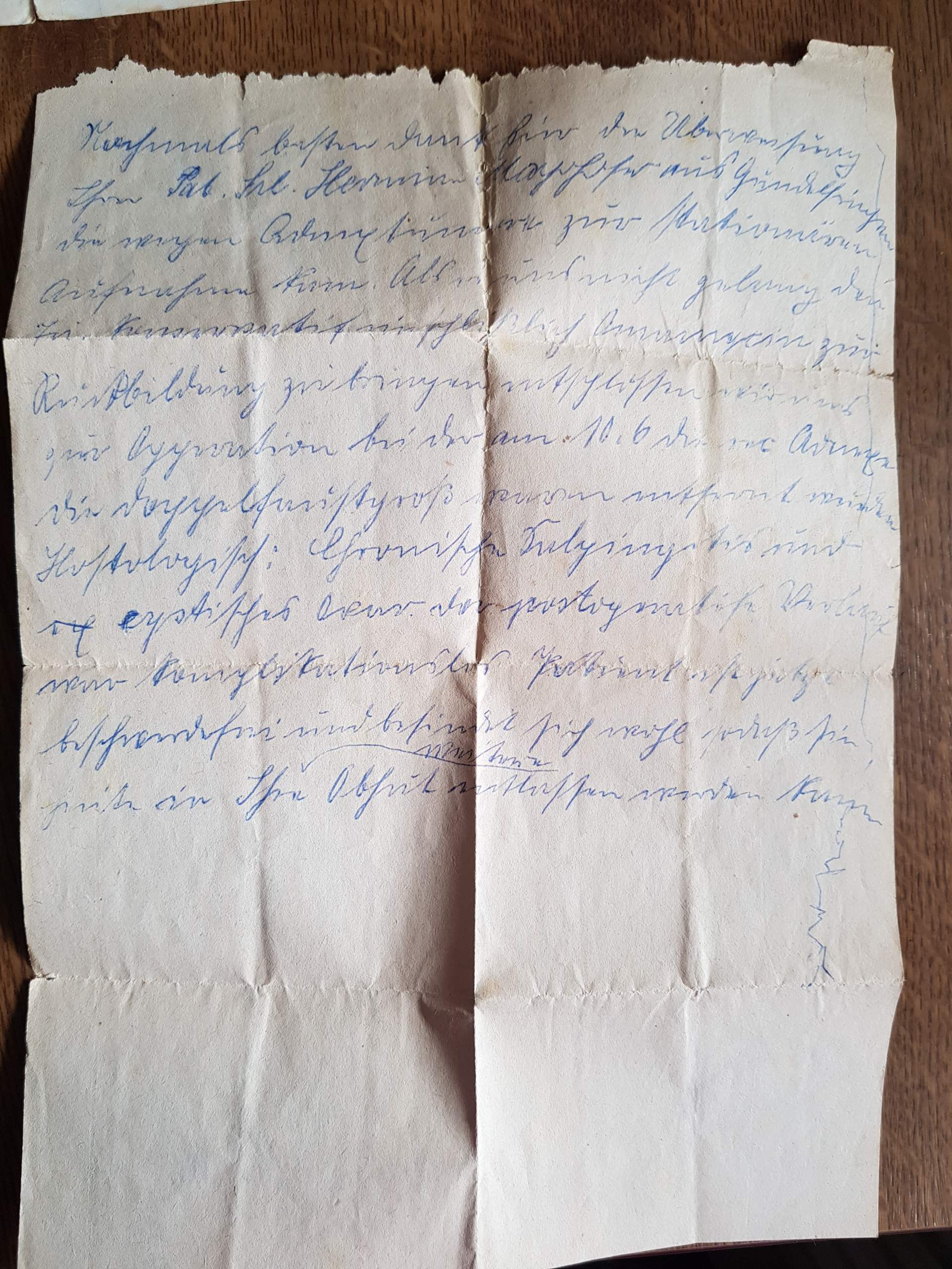 Briefe mit altdeutscher schrift?