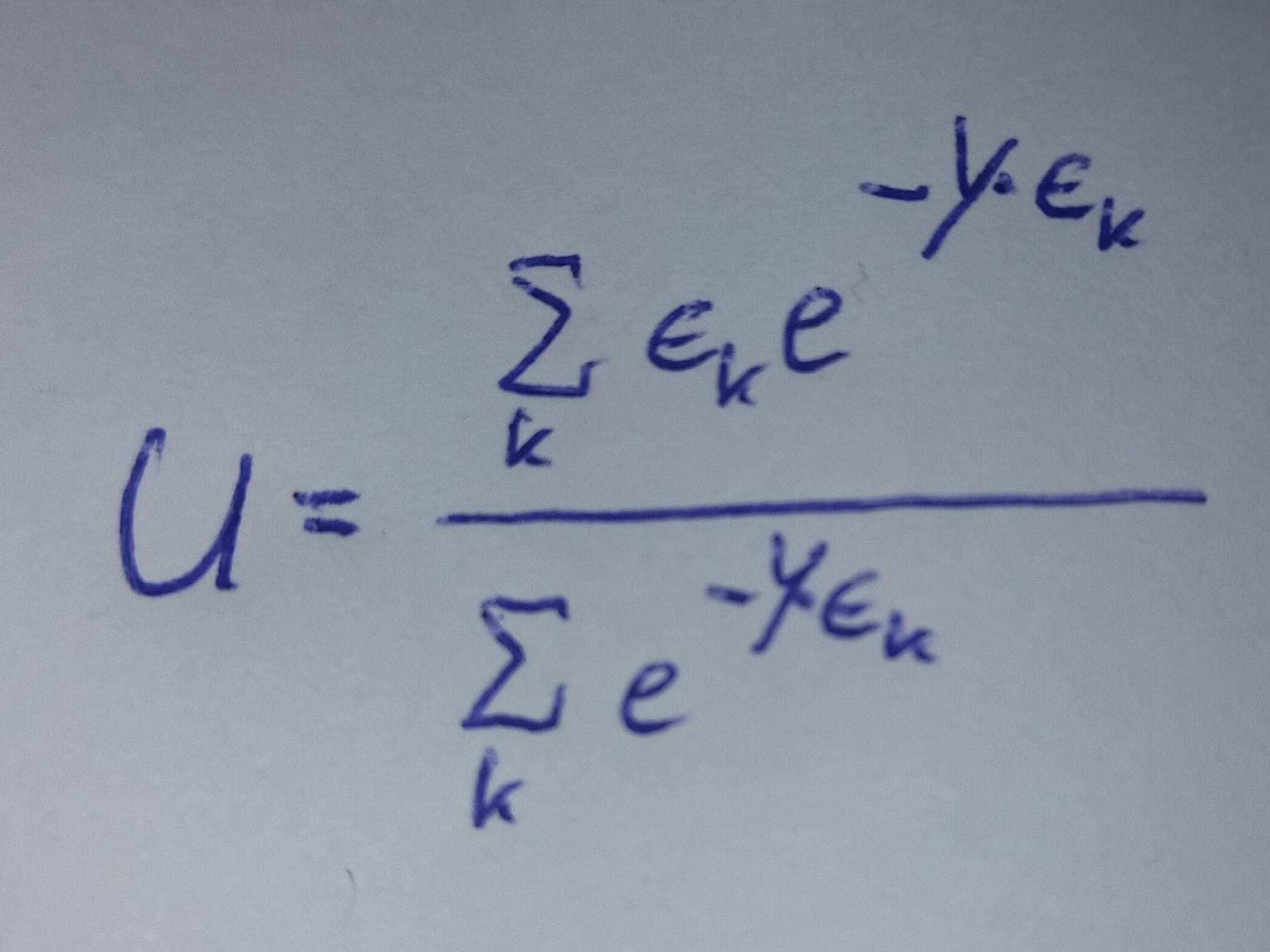 Bruch mit Summenzeichen umformen? (Mathematik, Physik, rechnen)
