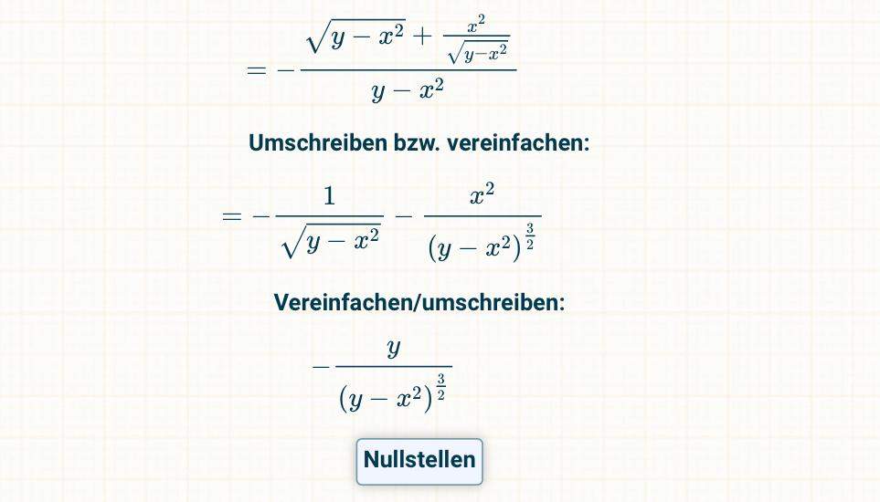 Bruch mit Variablen vereinfachen? (rechnen, Funktionsgleichung, Terme)