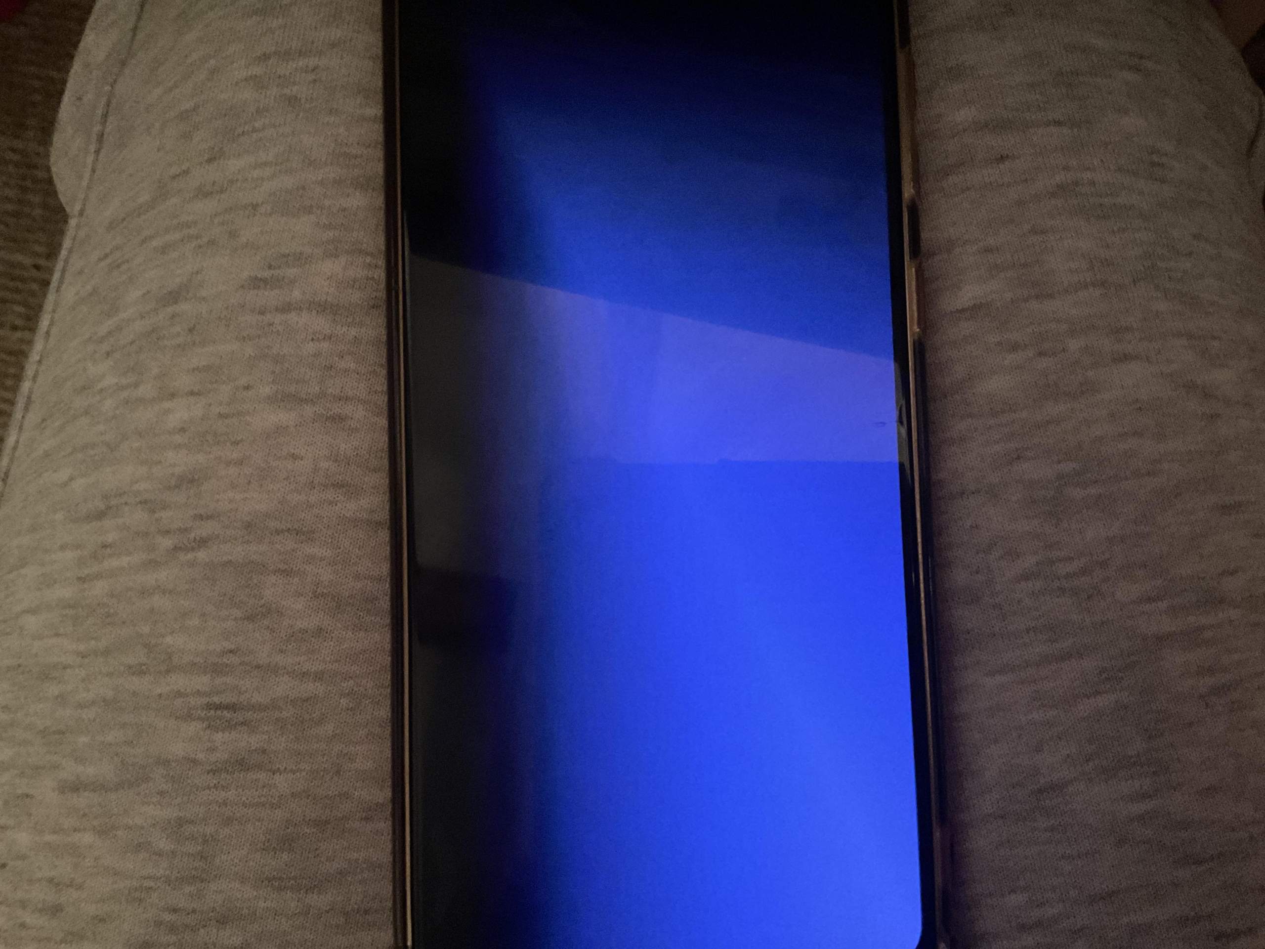 Buntes Licht beim Handy ausmachen? (Samsung, pop-up)