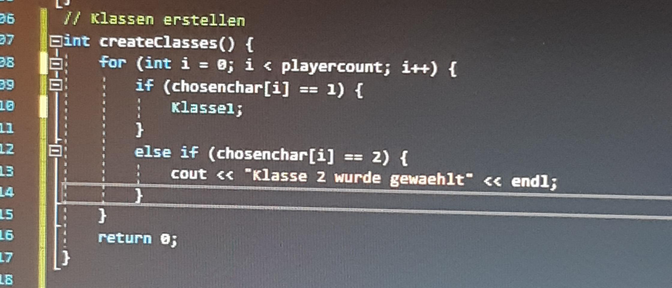 C++ | Klasse mit Char-Array benennen? (Computer, Programmieren, Informatik)