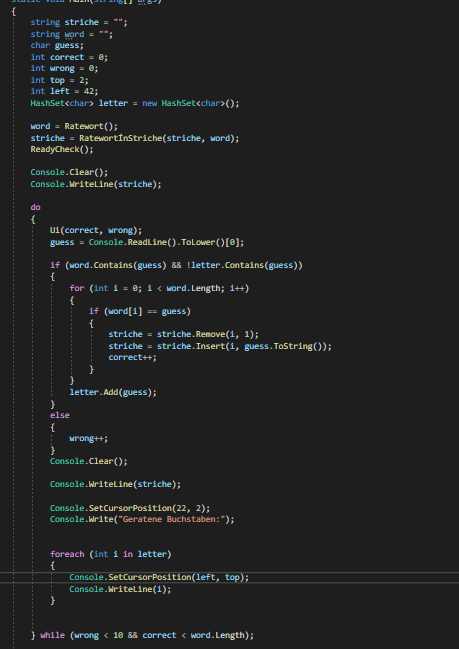 C# Buchstaben werden als Zahlen angezeigt? (C Sharp)