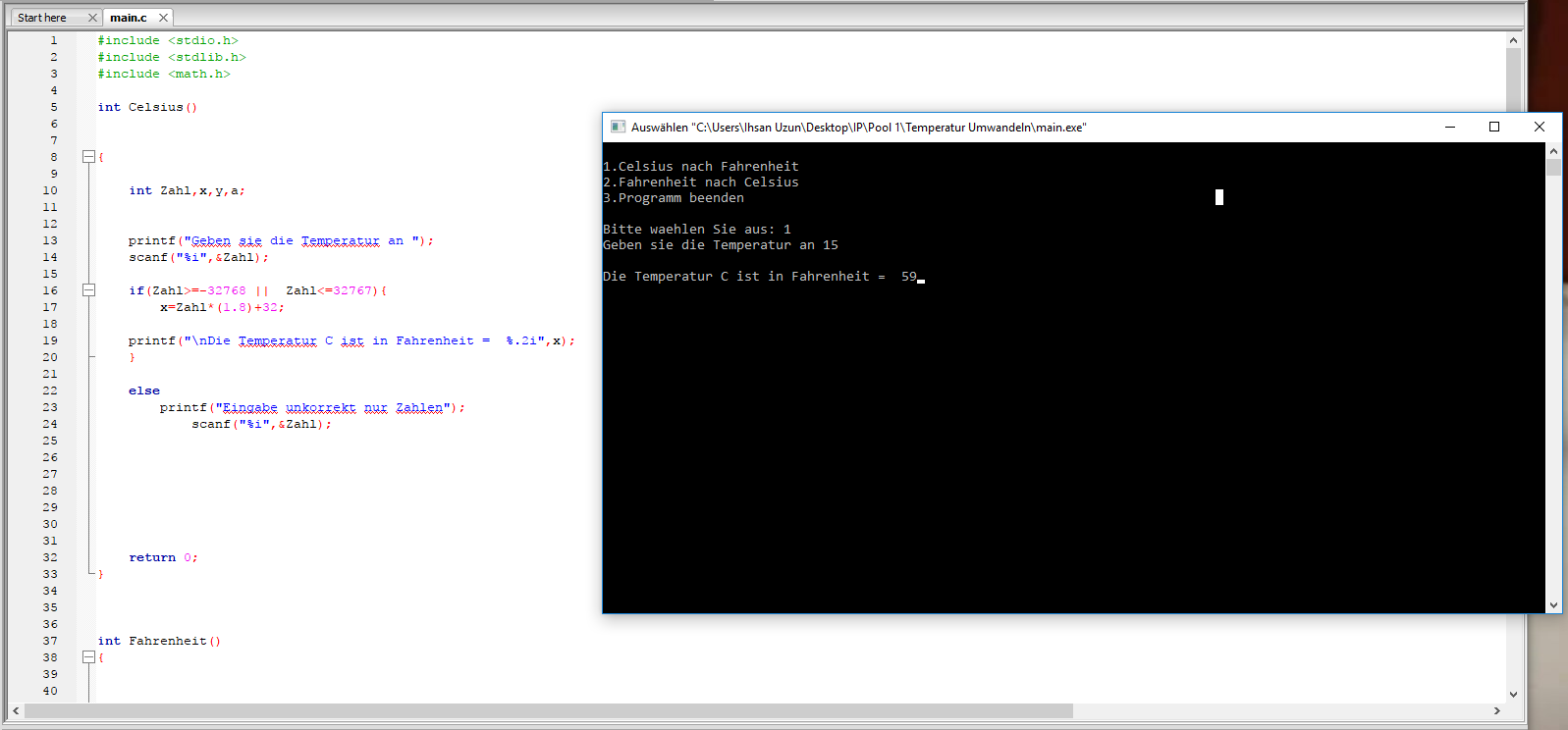 C-programmieren nur zahlen zulassen alles andere fehlerausgabe ? (Computer, Informatik)