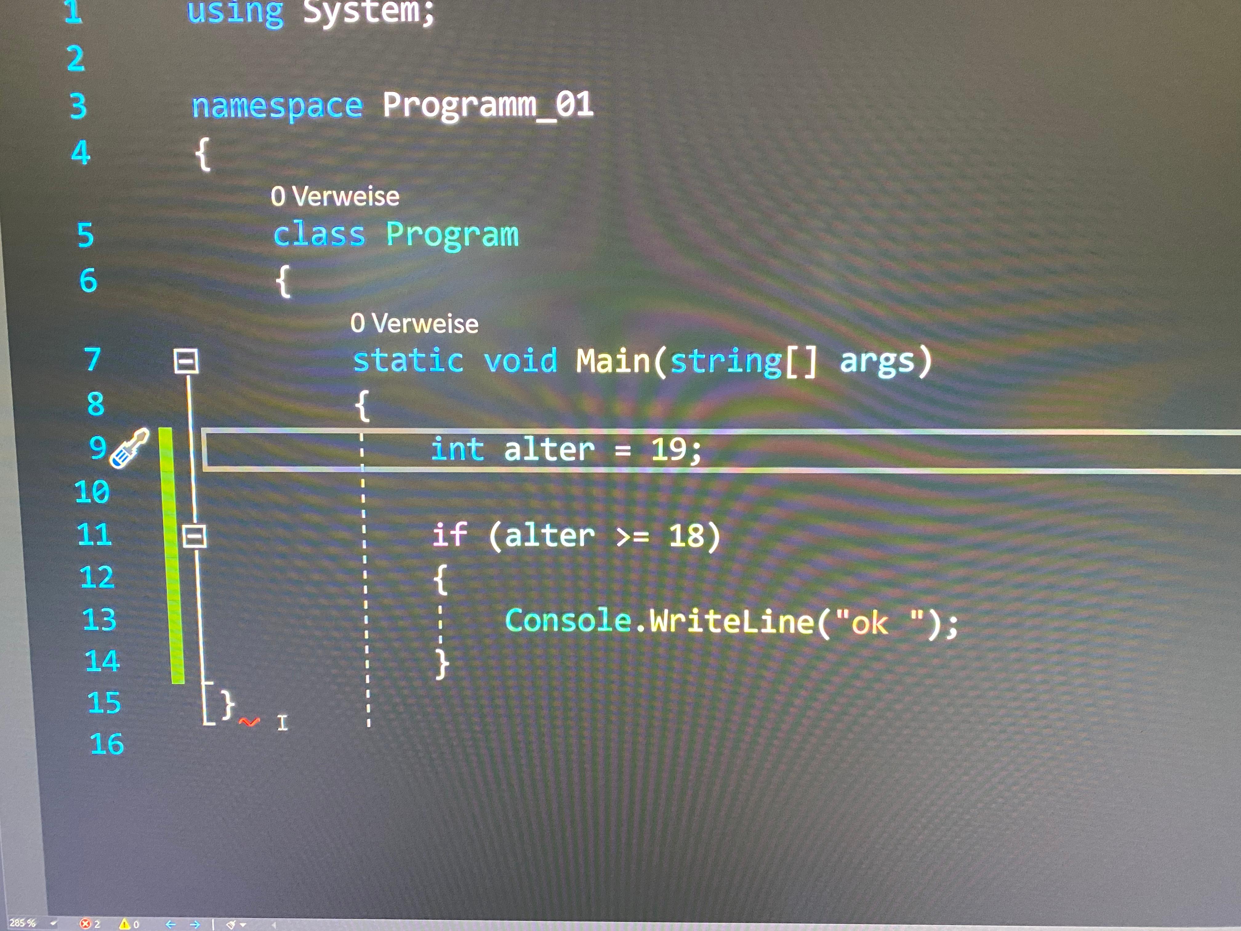 C# / Konsole: Prozess wurde mit Code 0 beendet? (Computer, Technik ...