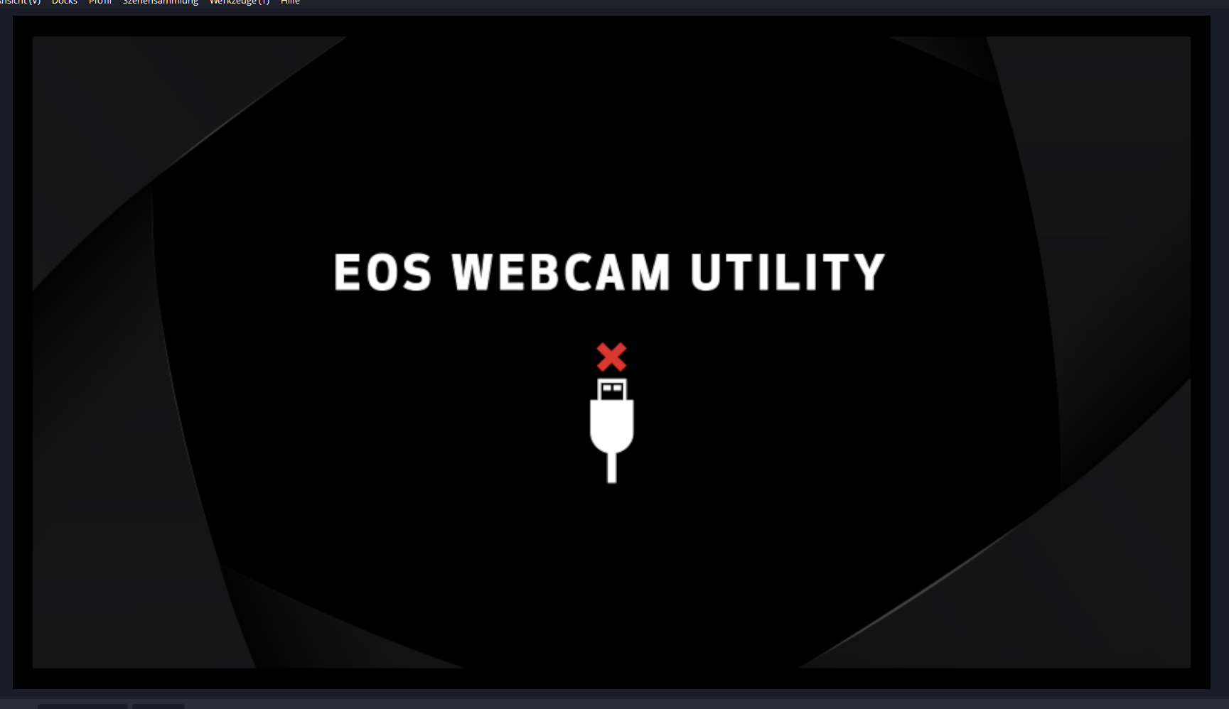 Canon EOS Webcam Utility funktioniert nicht? (Windows, Kamera)