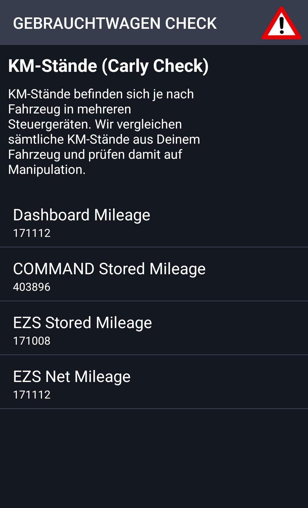 Carly Km Stand Manuplation? (Fahrzeugtechnik)