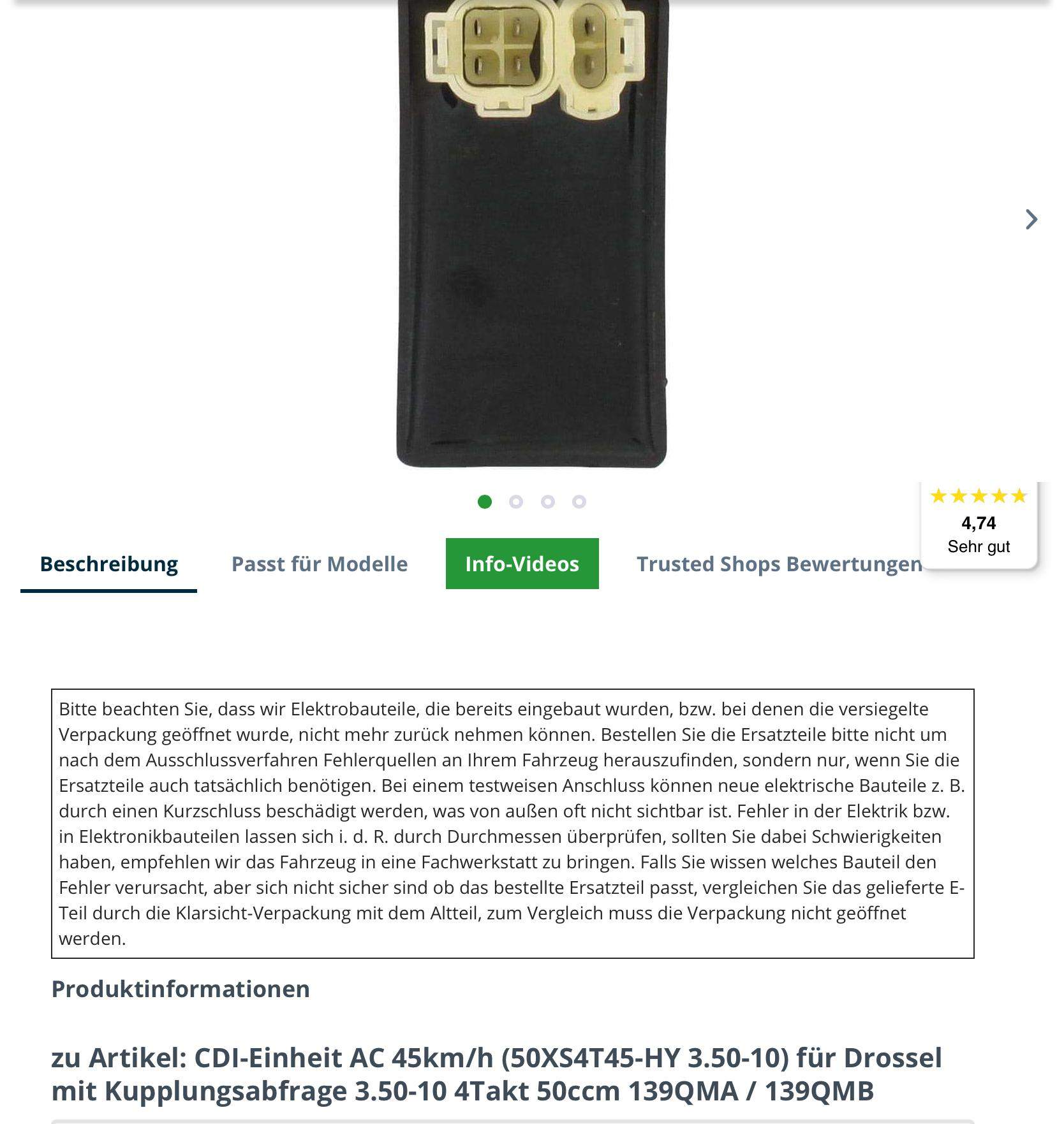 Cdi in Rex Roller einbauen? (50ccm, Rollertuning)