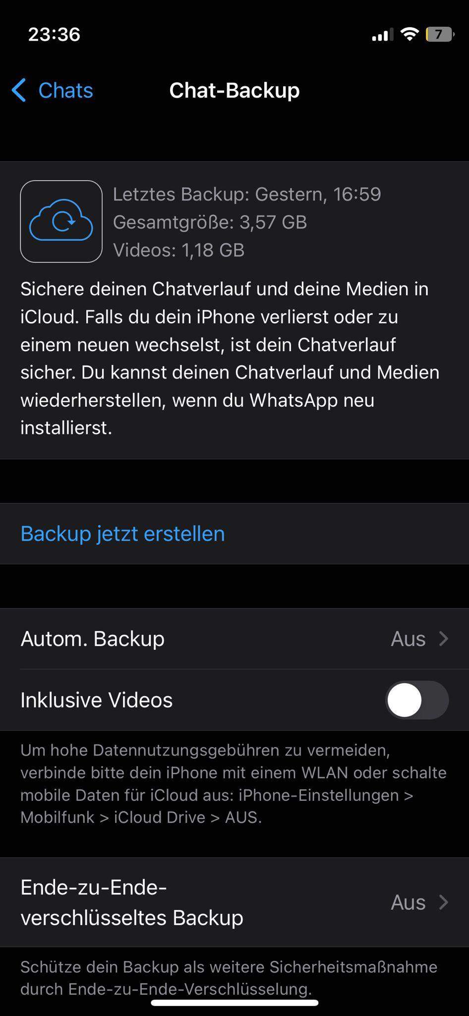 Backup Bei Whatsapp Geht Nicht Hilfe Apple Backup Erstellen