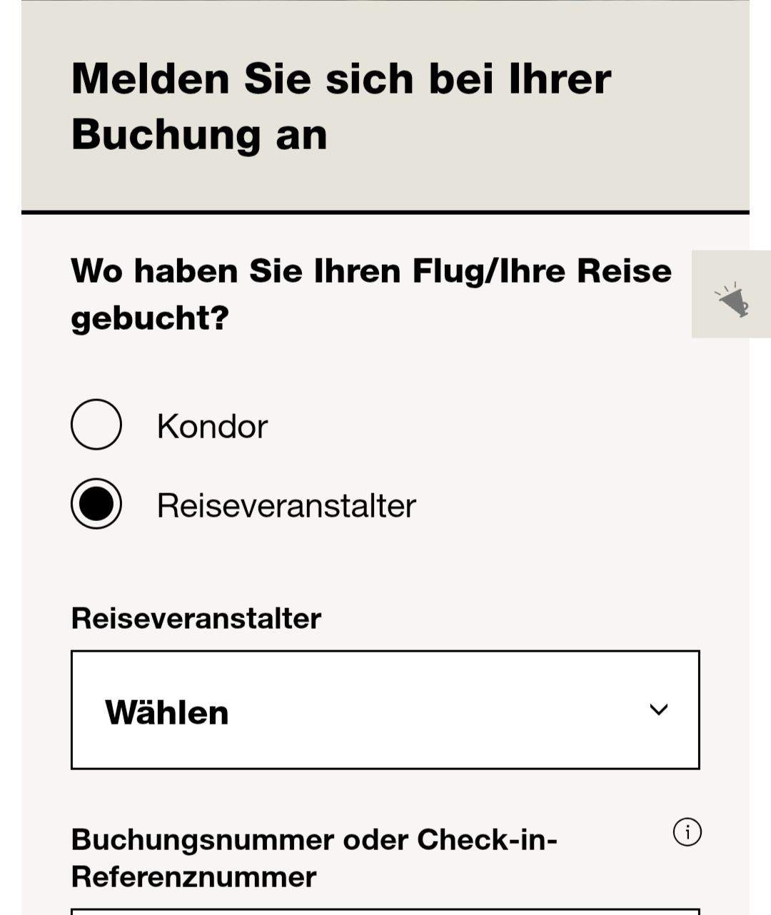 Check in bei Condor? (Flugzeug, Flughafen, Flug)
