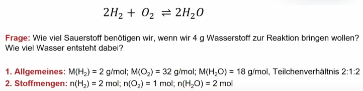 Chemie Stoffmenge berechnen bei der Aufgabe? (Schule, Mathematik)