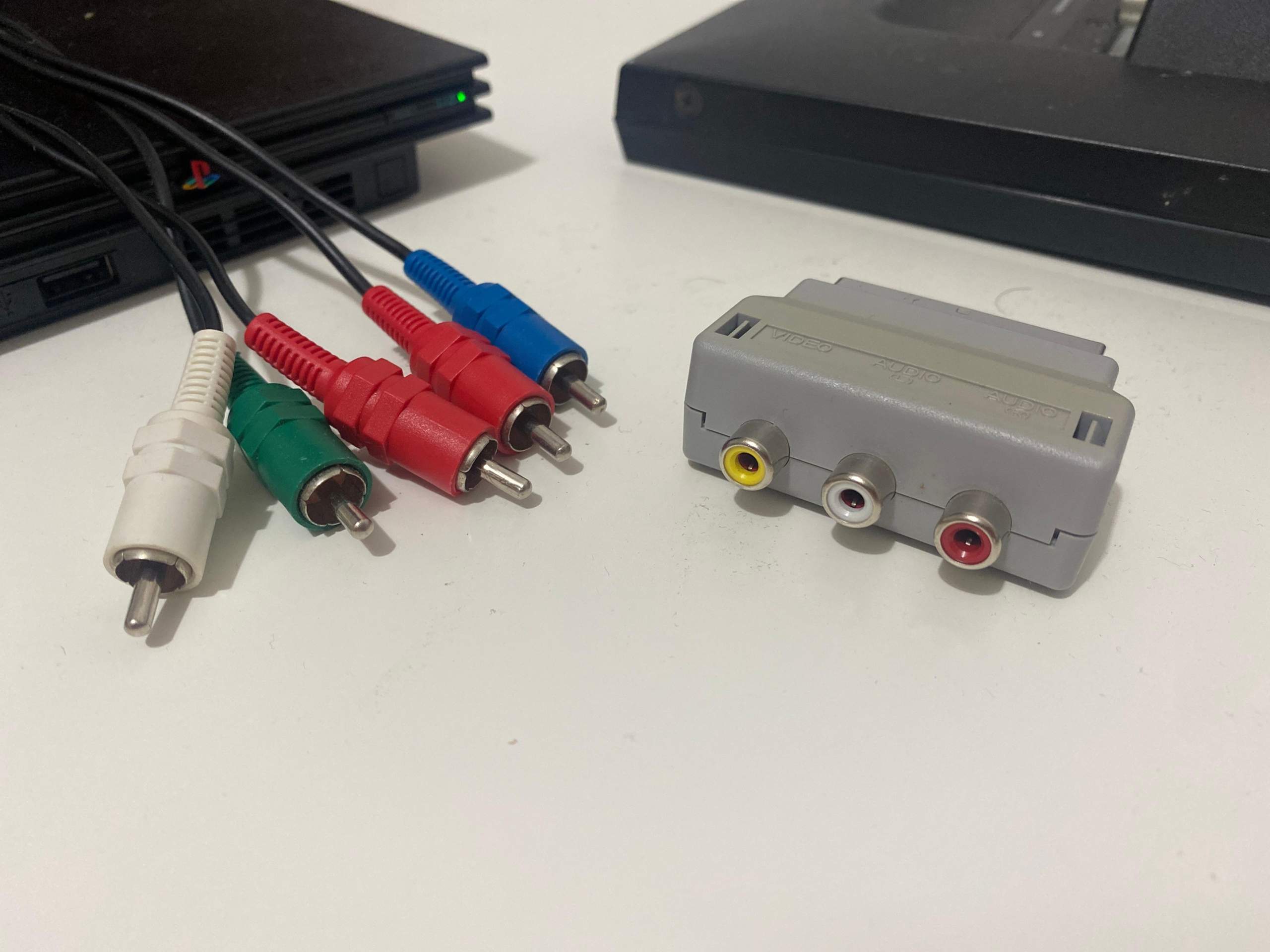 Chinch Kabel Reihenfolge Ps2? (Sony, PlayStation 2, Cinch-Kabel)